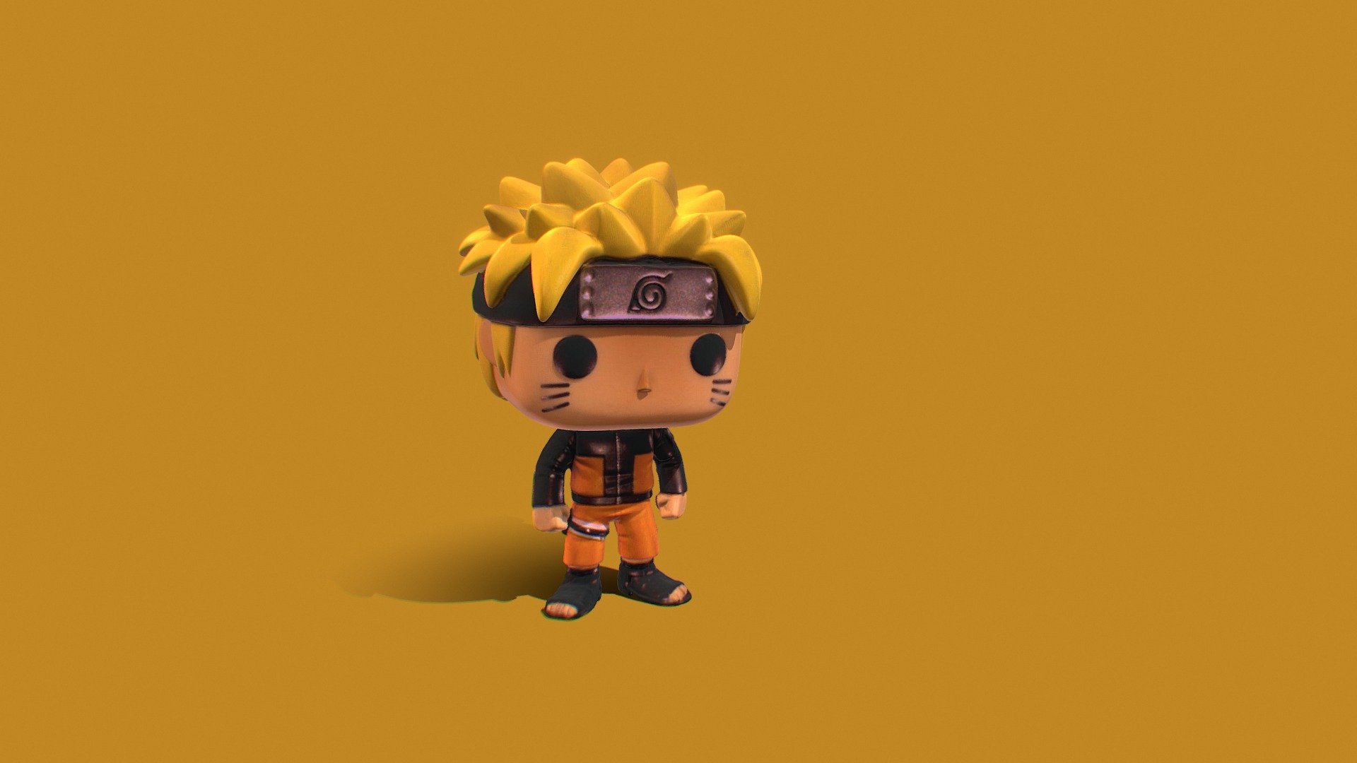 Naruto - 3D model by RomPho [279ee1f] - Sketchfab