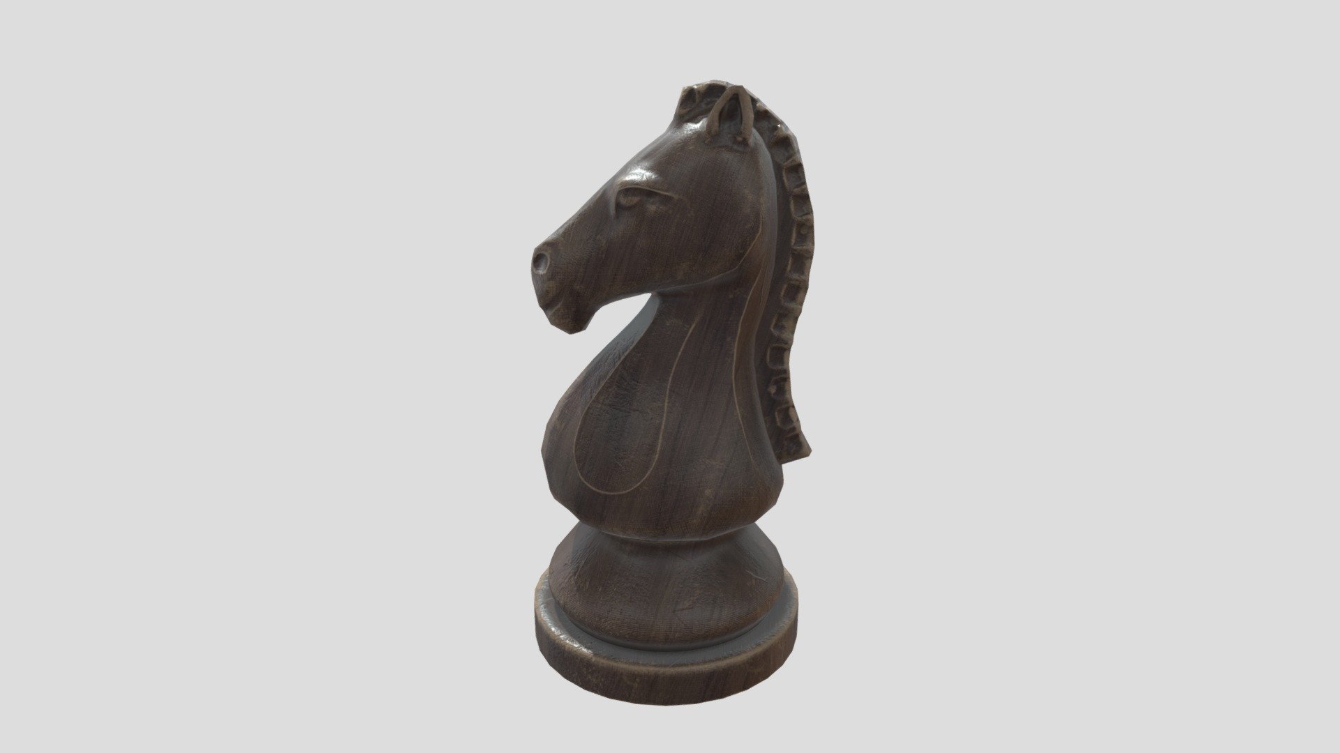 Chess piece - Knight - 3D model by marsowy [279ee66] - Sketchfab