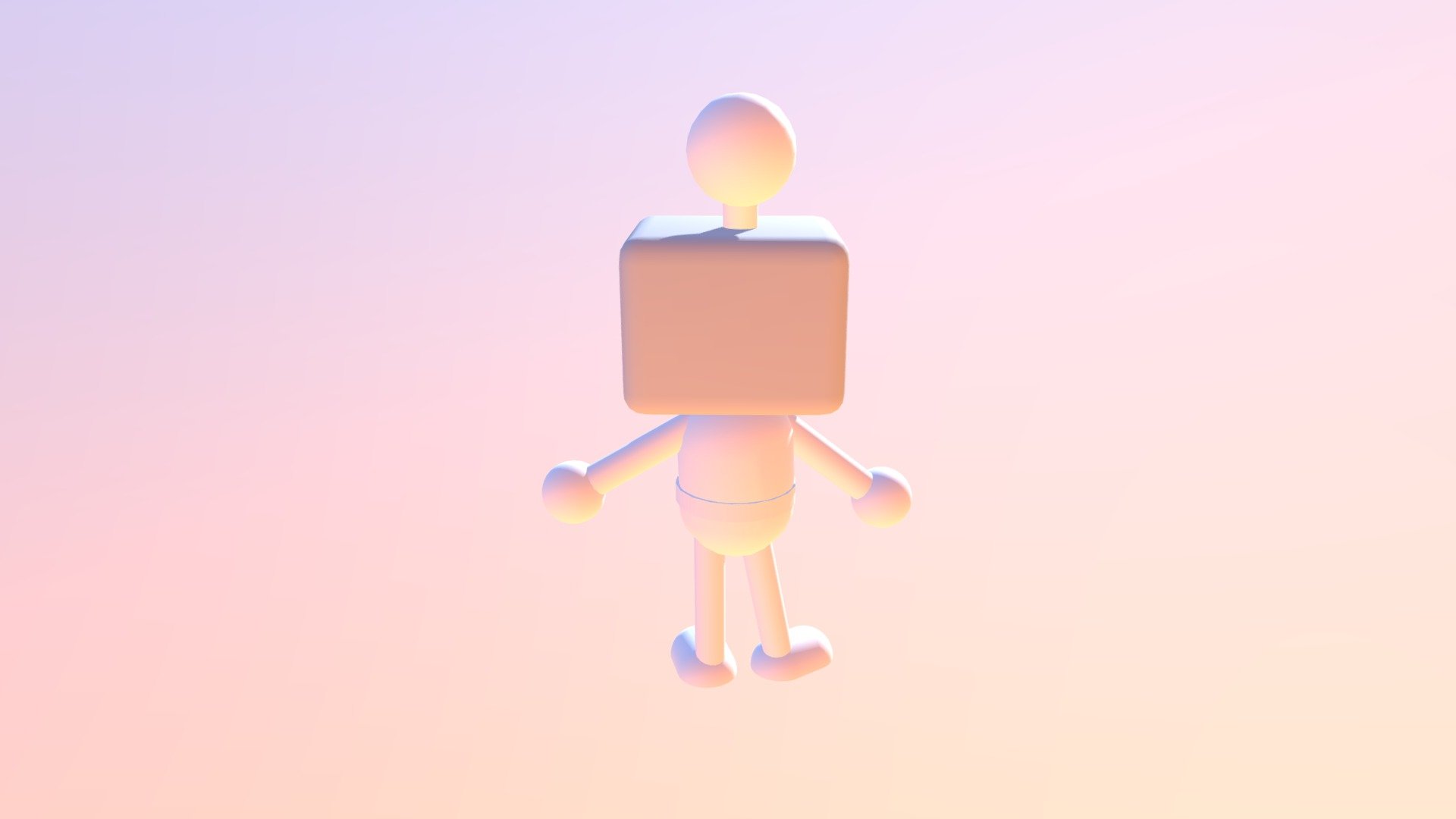 Personagem - Bomberman - 3D model by Thiago.William [279f0d9] - Sketchfab