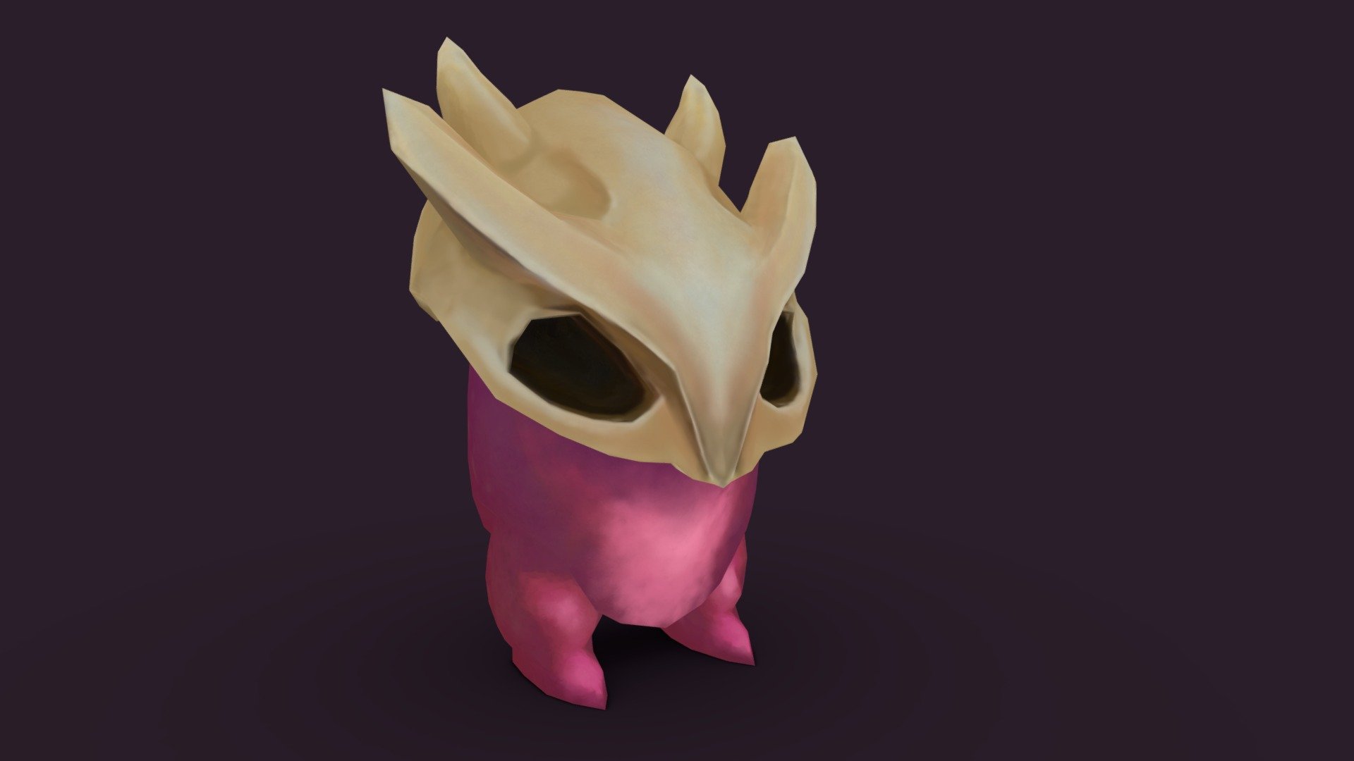 Hand painted bone creature - 3D model by stormlv3 [27a069b] - Sketchfab