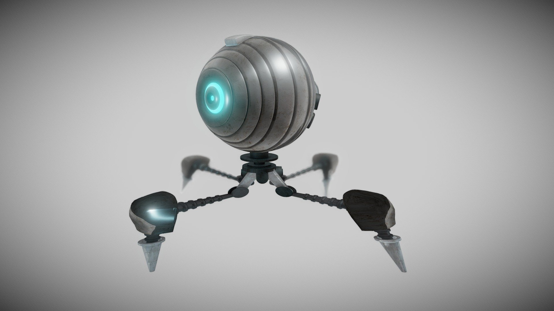 Mech Game Character 3D - Download Free 3D model by MattWojcDesign ...