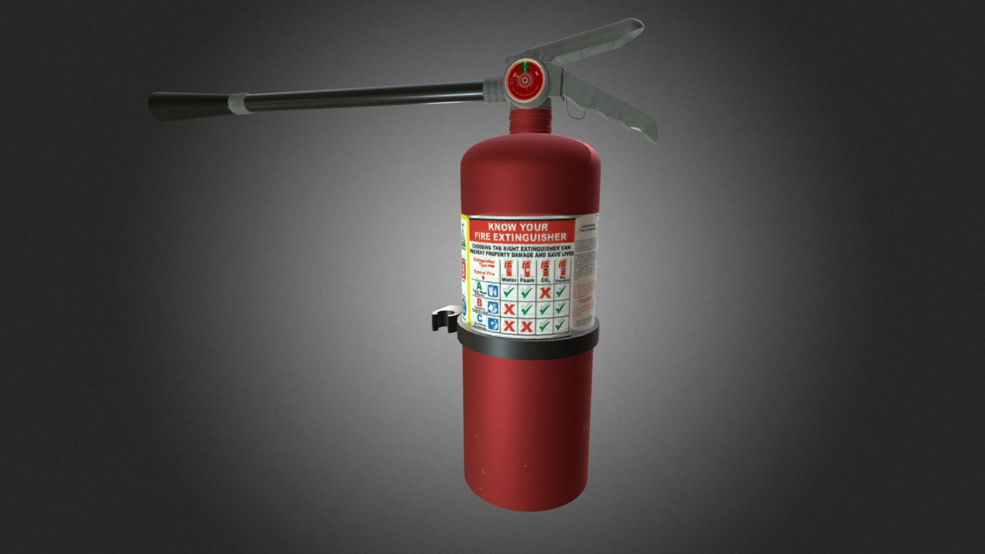Fire Extinguisher - Download Free 3D model by Mario G Lopez ...