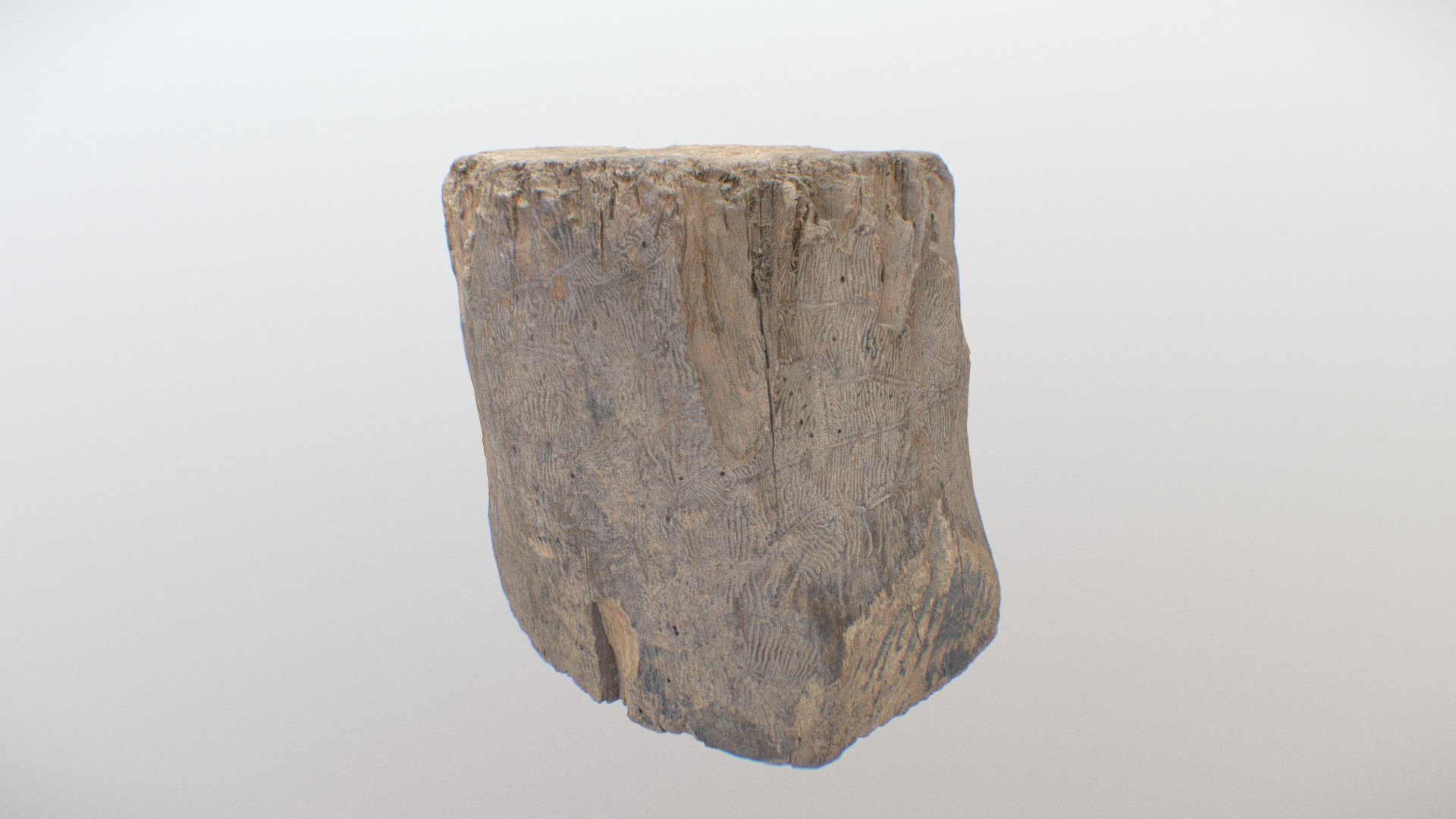 Splitting log - 3D model by Lukáš Marek (@lukas_marek) [27a3aff ...