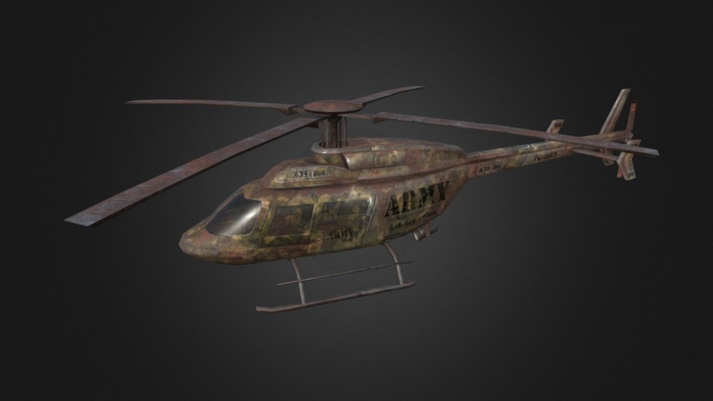 Army Helicopter - 3D model by Keith Jomart M. Altares (@keithaltares ...