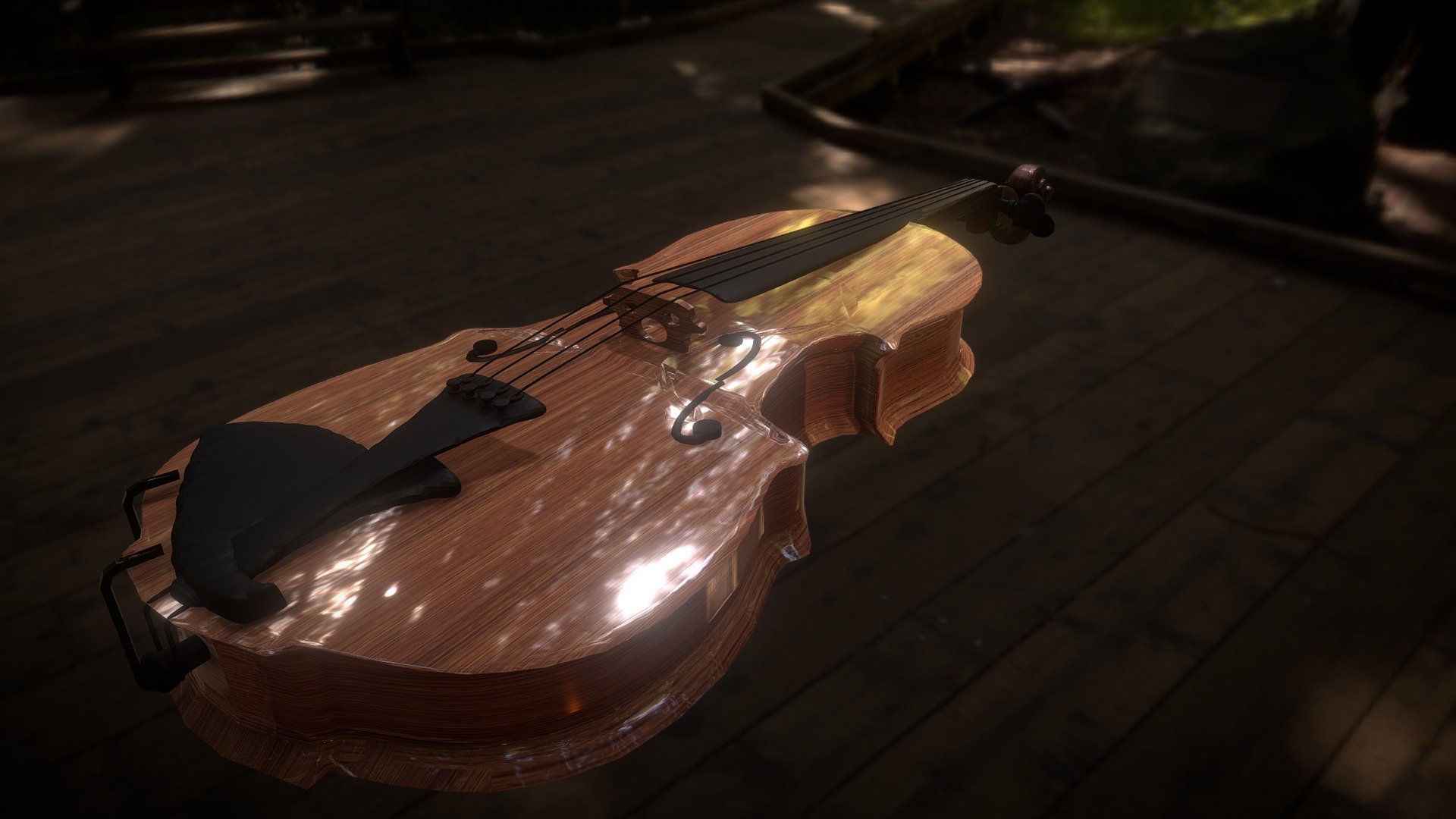 Elegant Violin - Download Free 3D model by Inditrion Dradnon (@dradnon ...