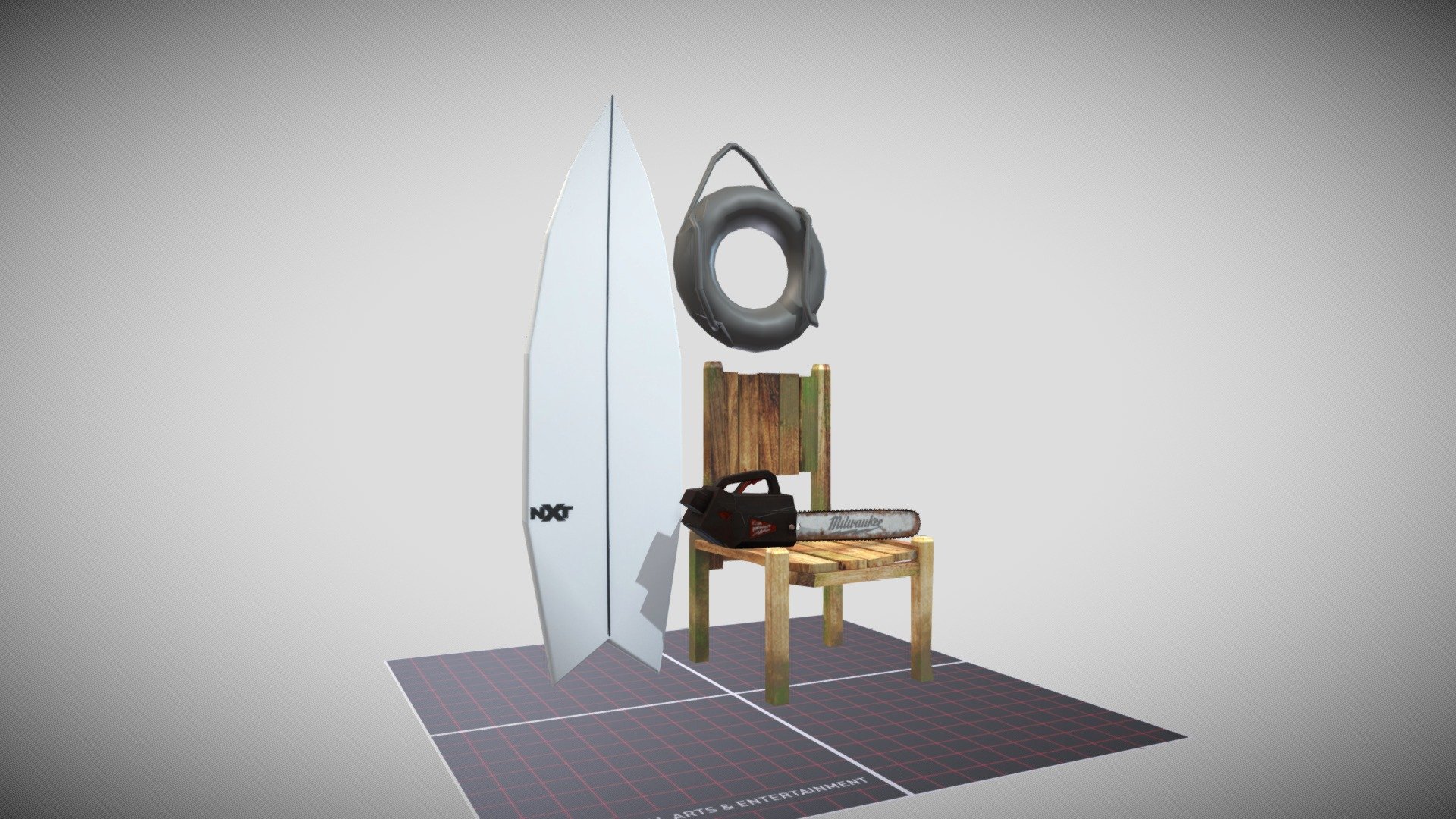 DAE 5 Finished props - By the ocean - 3D model by Vandenberghe_Julien ...