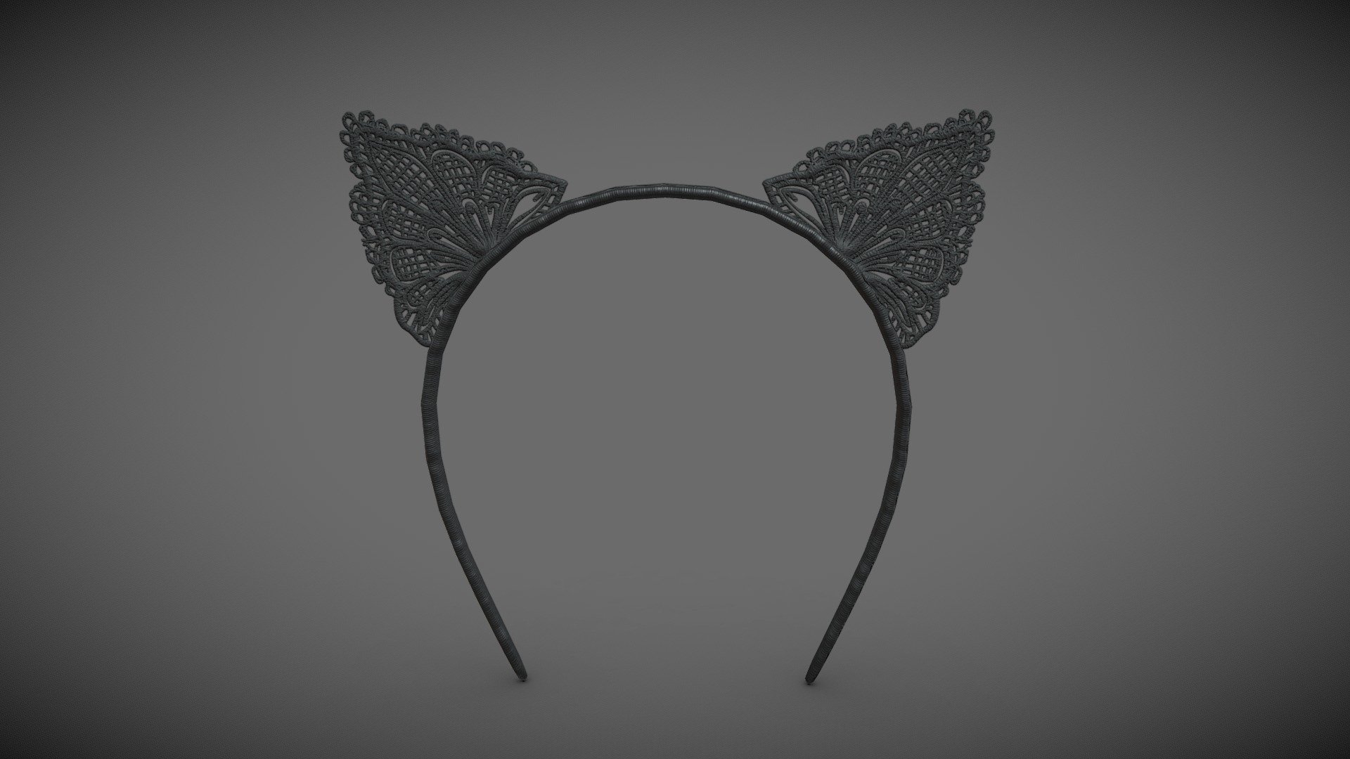 Cat Ears Headband - low poly - Buy Royalty Free 3D model by Karolina ...