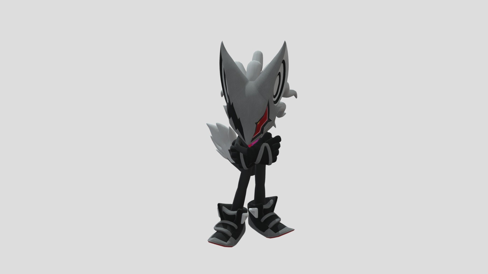 Sonic Forces - Infinite (Standing) - Download Free 3D model by Haku ...