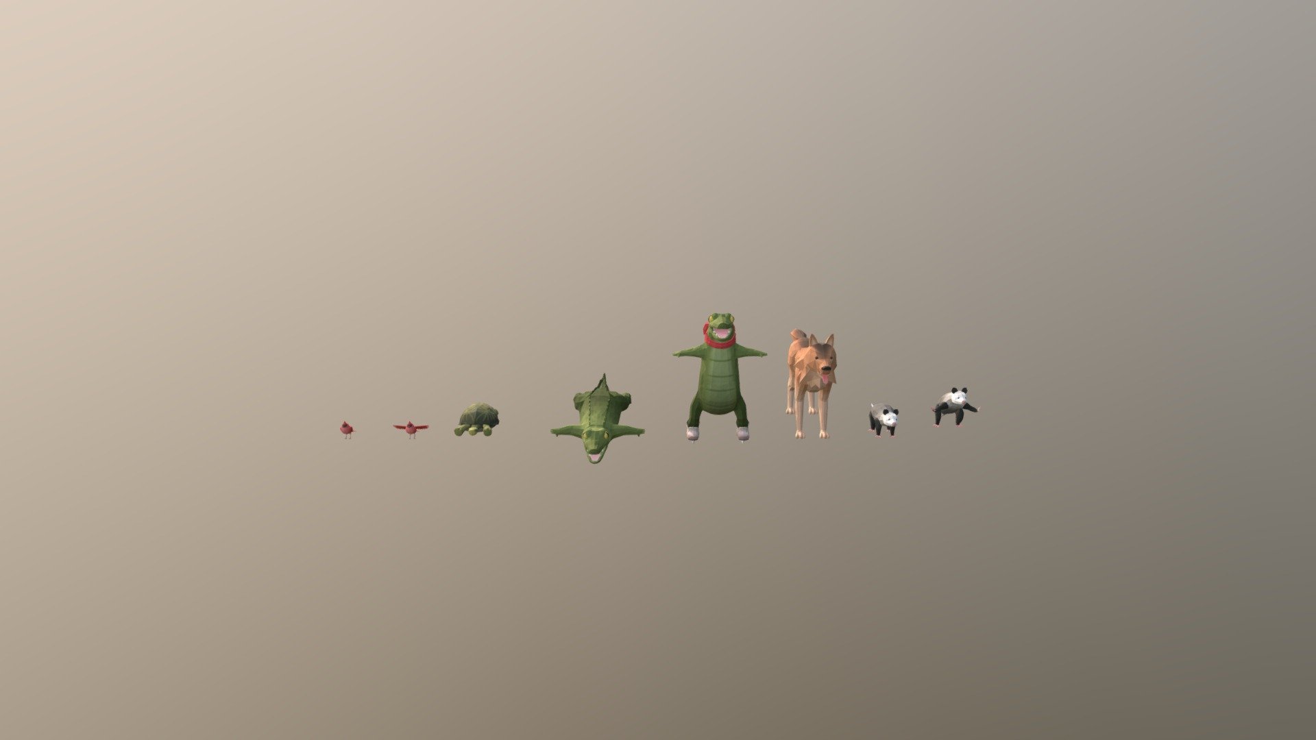 ALL Animal - 3D model by sweetamu606 [27a7e7a] - Sketchfab