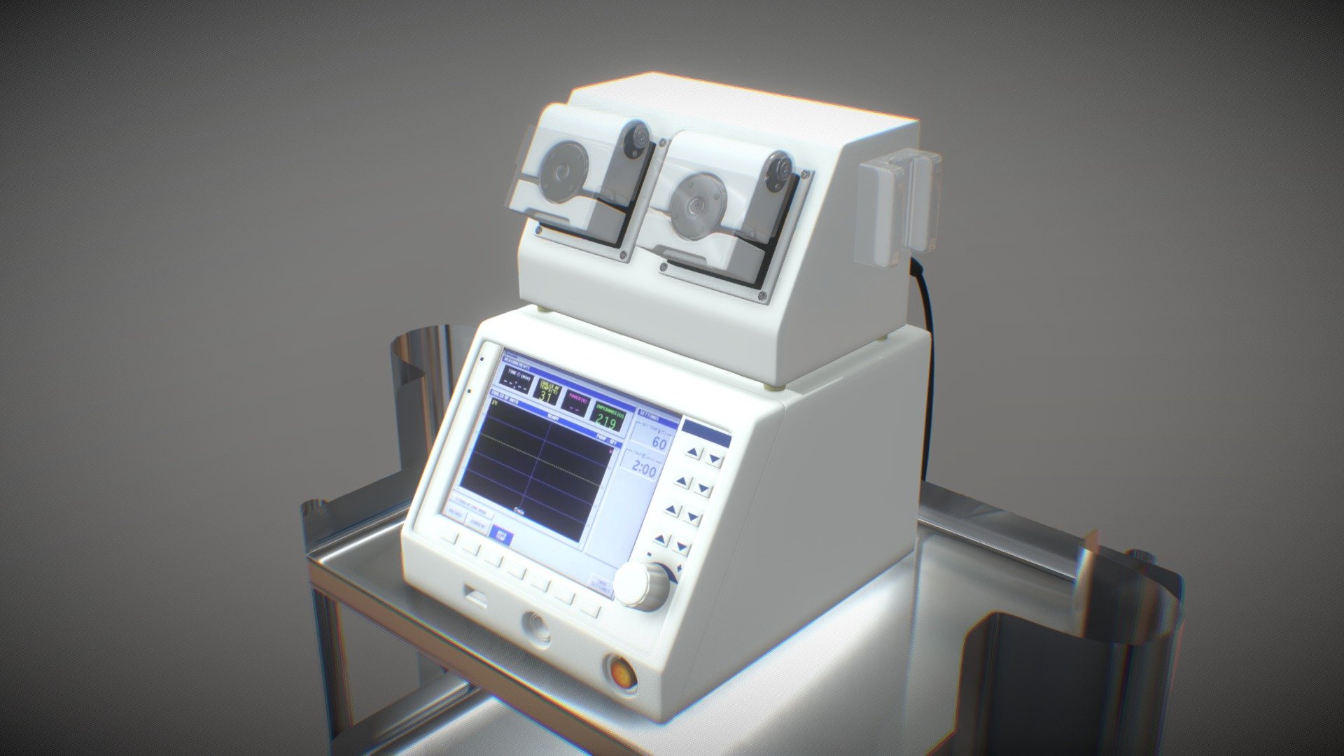 Ablation Machine _ Halyard Coolief RF Generator - 3D model by mahdiyar ...