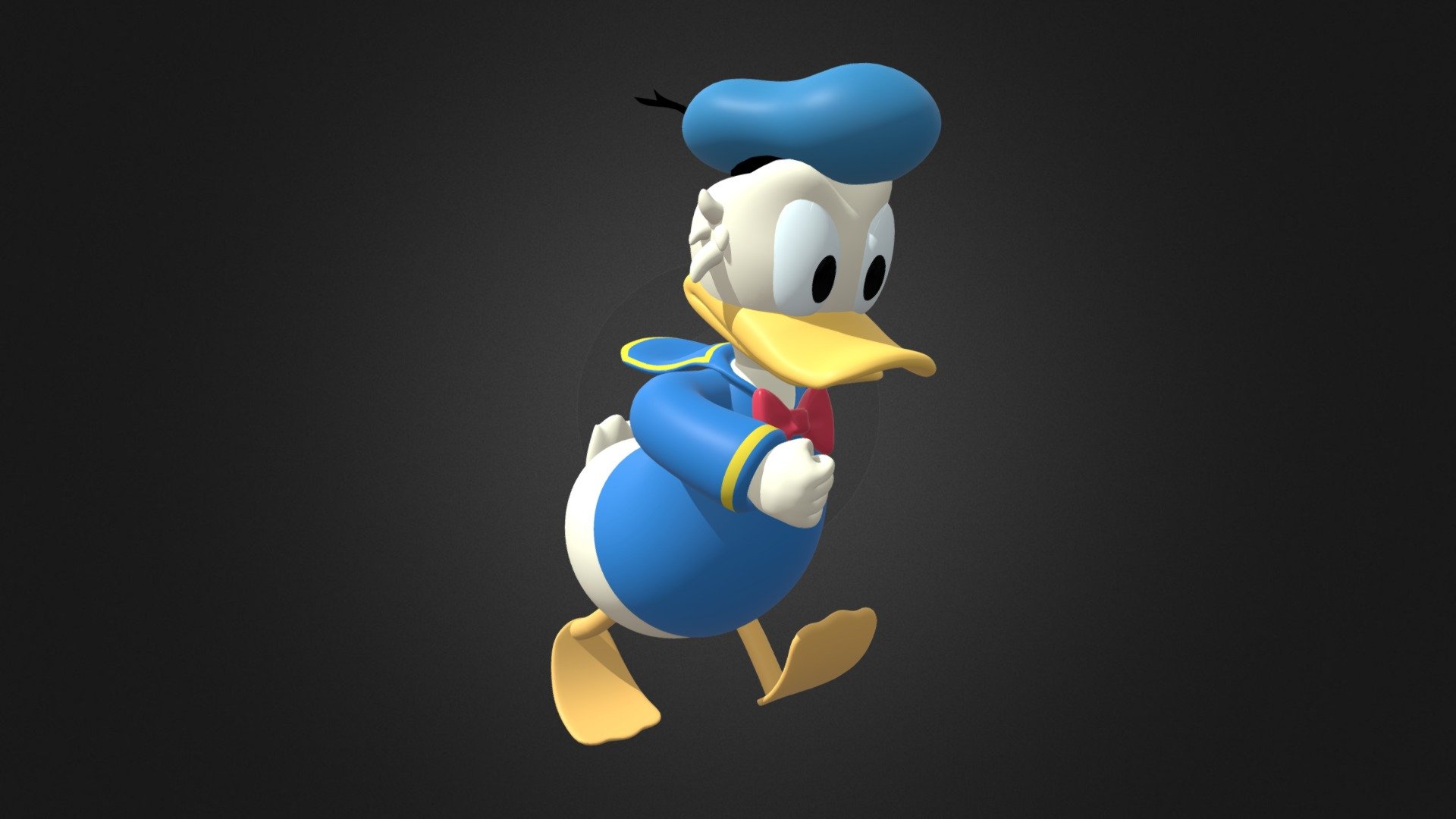 Donald duck - 3D model by cristellnaranjo [27a8568] - Sketchfab