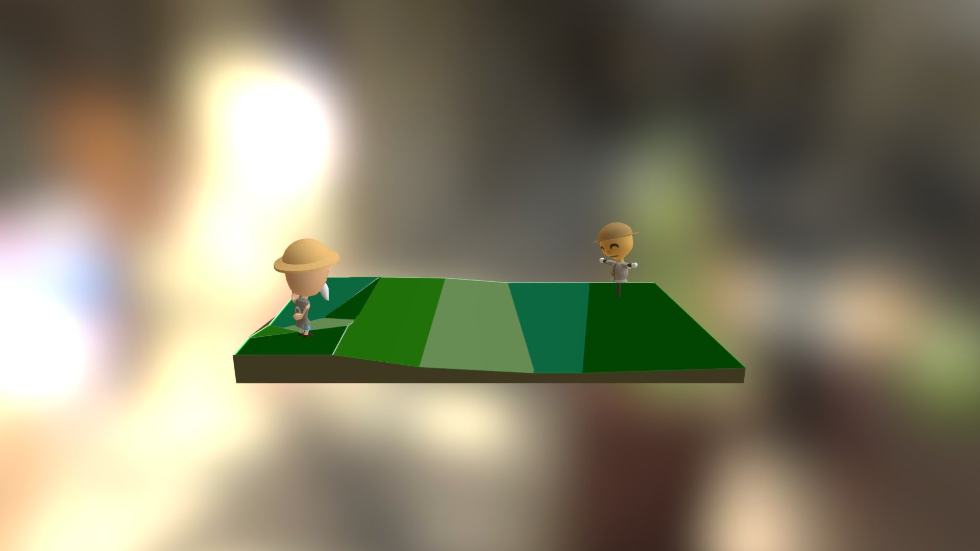 GREEN - 3D model by dmaxwu [27a8fa8] - Sketchfab