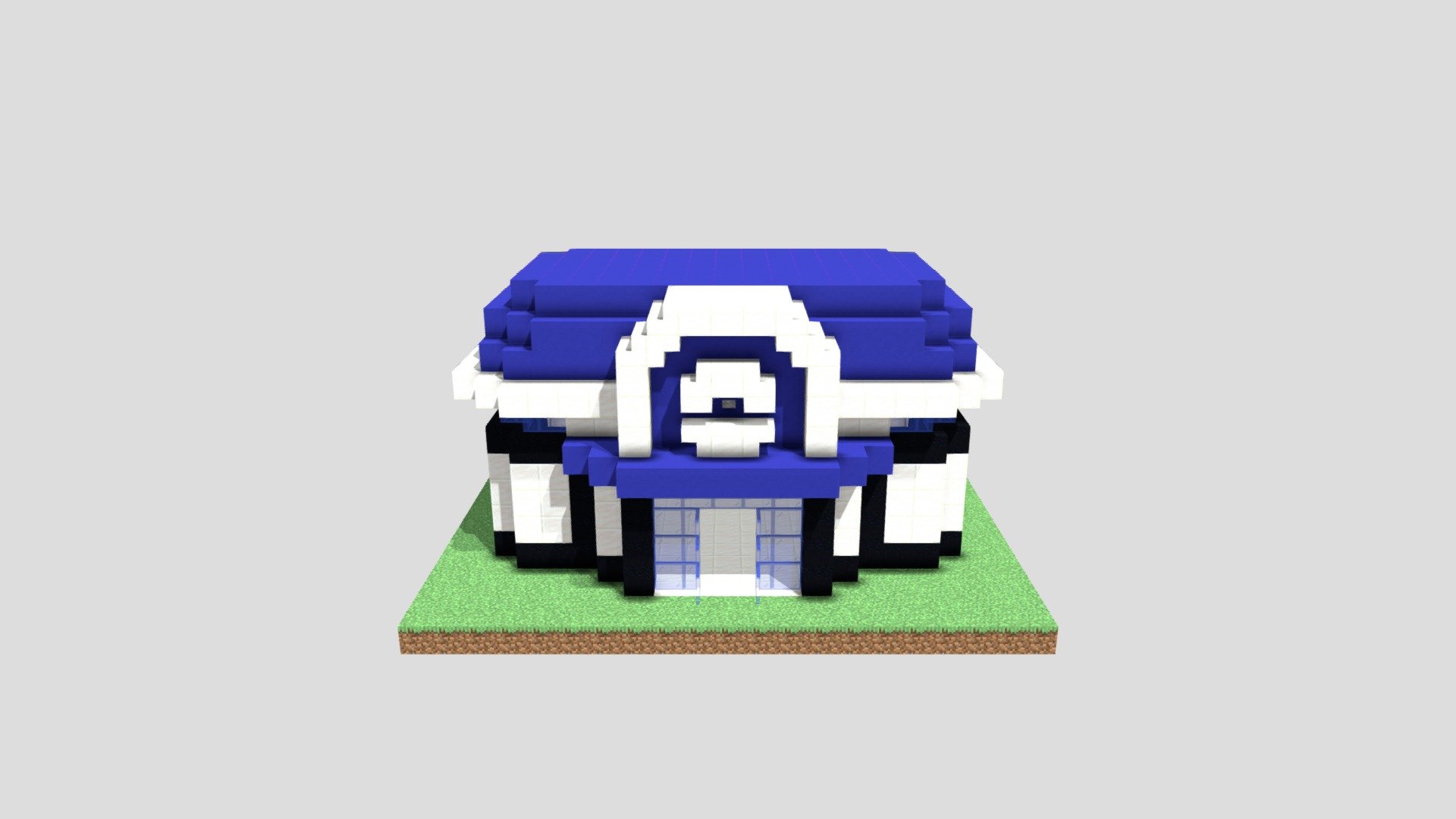 blue-shop - Download Free 3D model by madexc [27aaf51] - Sketchfab