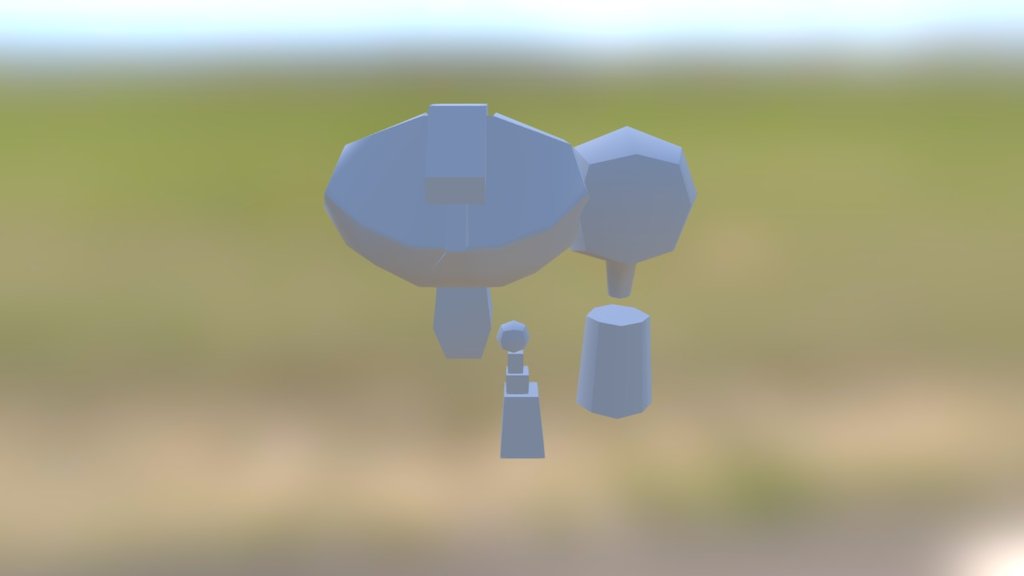 Robot Block Model-WIP 2 - 3D model by Mel (@melberg) [27acc80] - Sketchfab