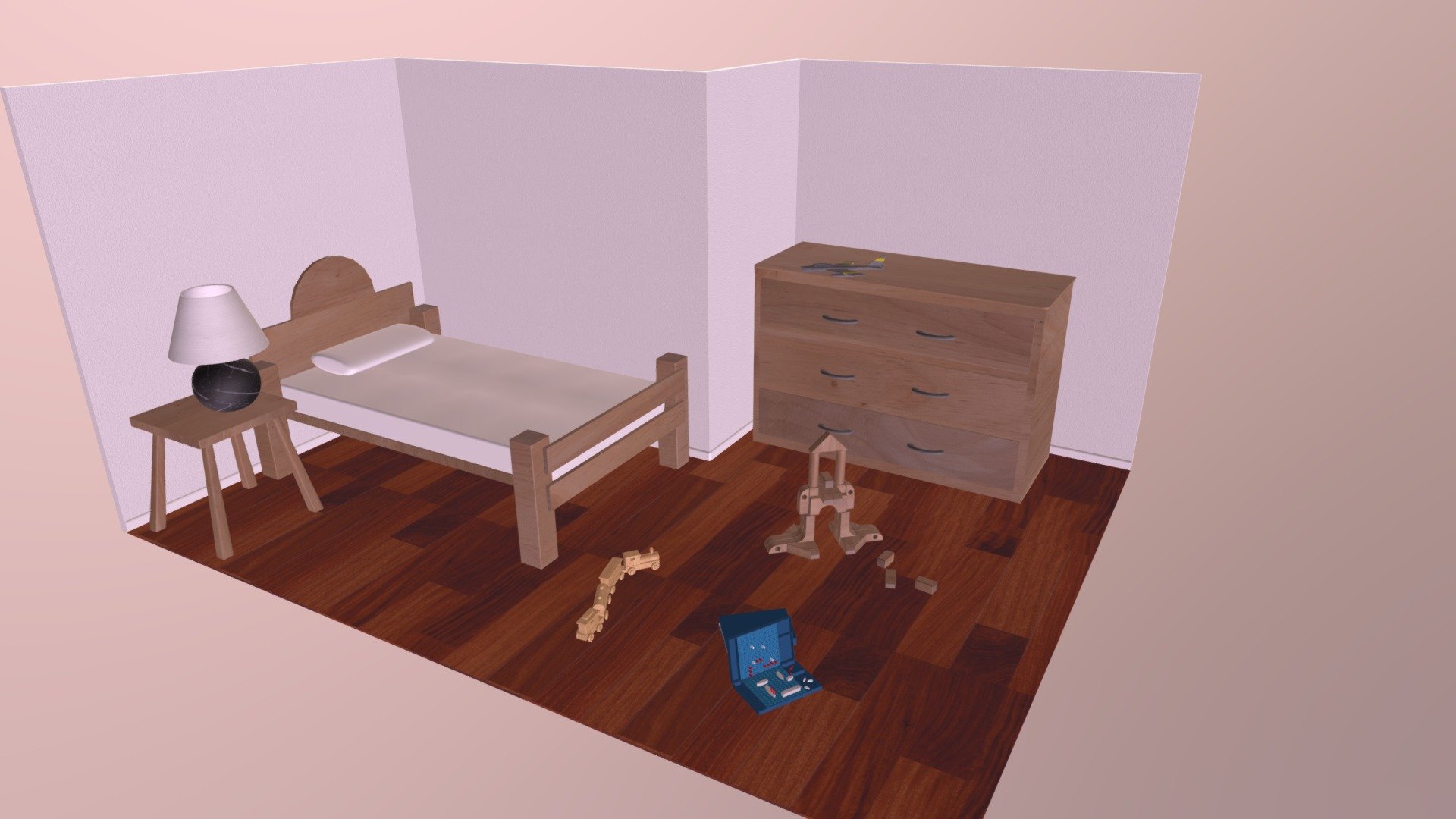 CGT 116 Final Project Room - 3D model by sbrocksc [27ae140] - Sketchfab