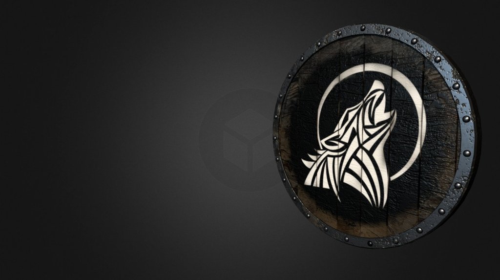Wolf Shield - 3D model by brusinoski [27ae973] - Sketchfab