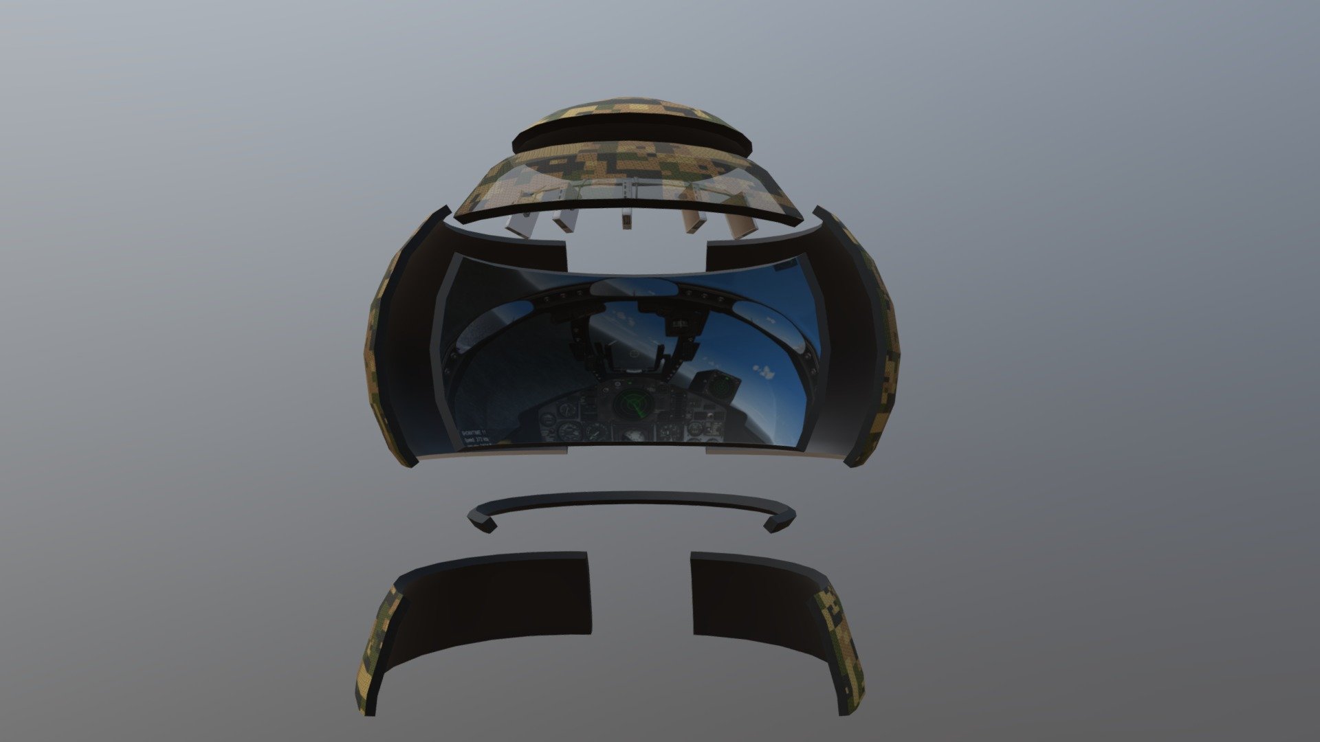 Sphere Screen 2 0 Sploded - 3D model by thothicbob [27aec17] - Sketchfab
