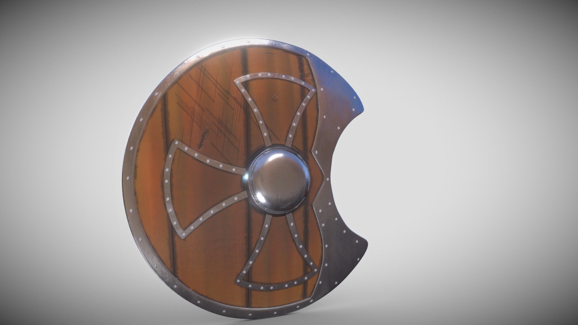 shield Viking - 3D model by lawrenz [27aee6c] - Sketchfab