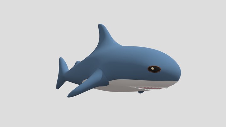 Blahaj 3D models - Sketchfab