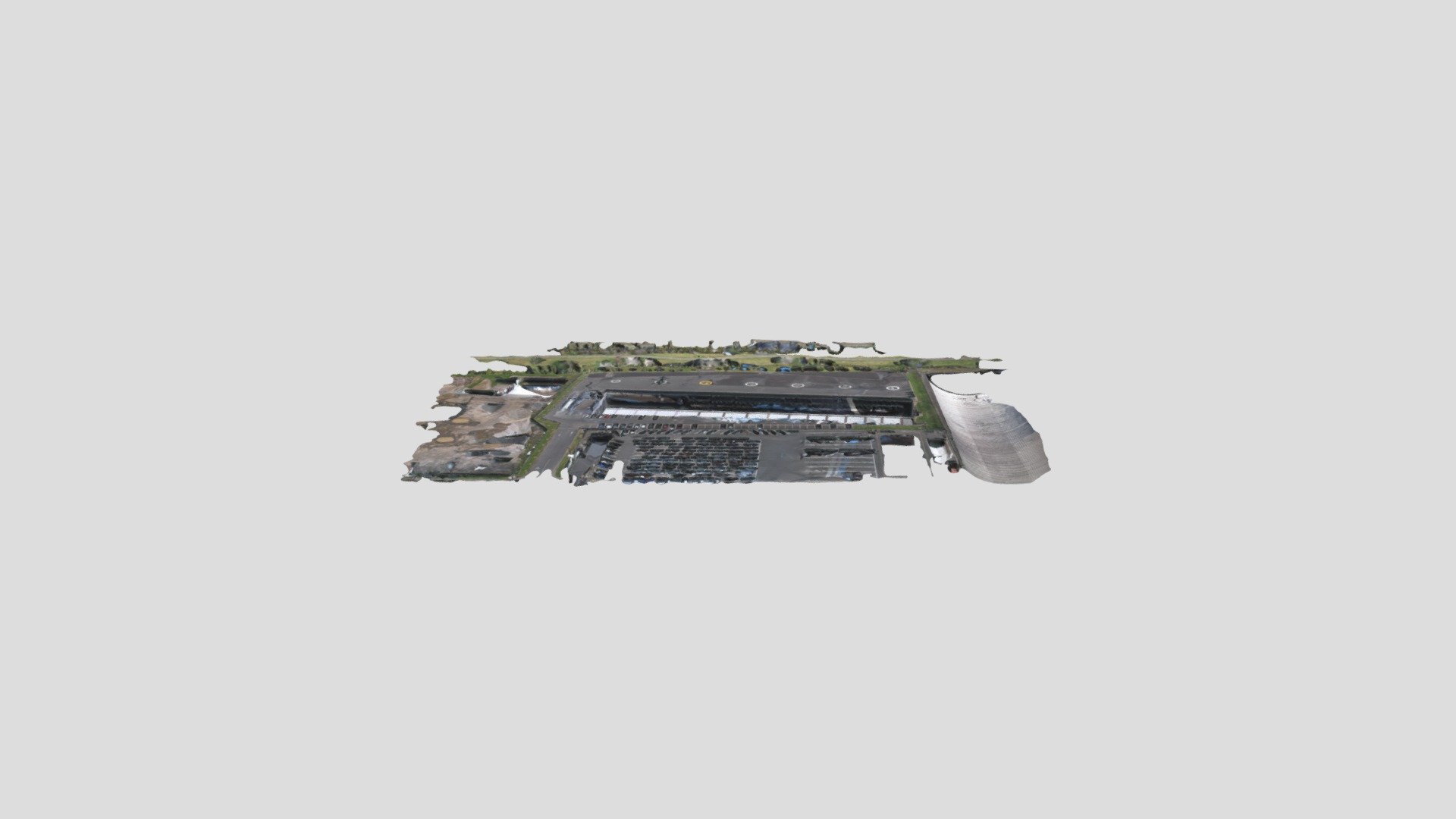 Pikes Point Simplified 3d Mesh - 3D model by FocusAerials [27af1ae ...