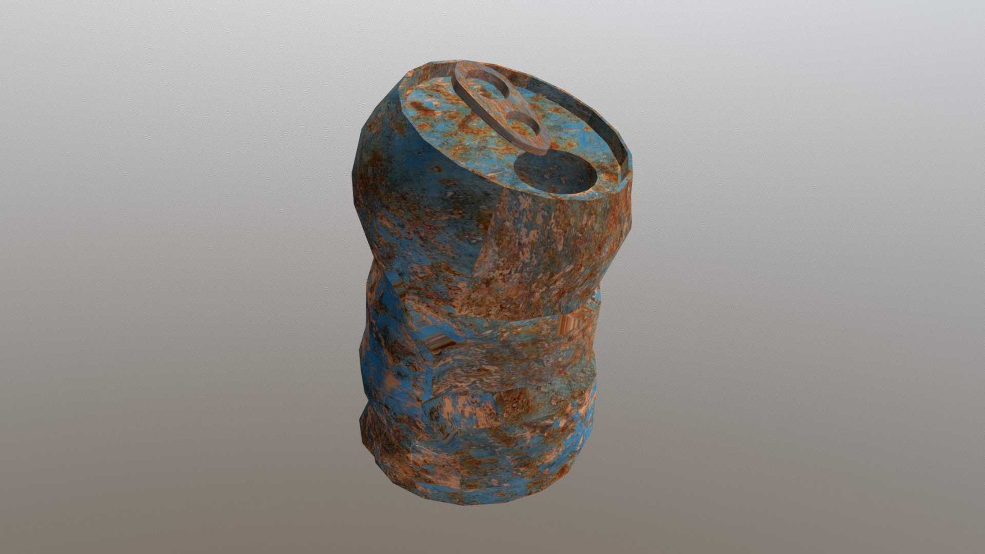 Rusty Can - 3D model by johannober [27b107f] - Sketchfab