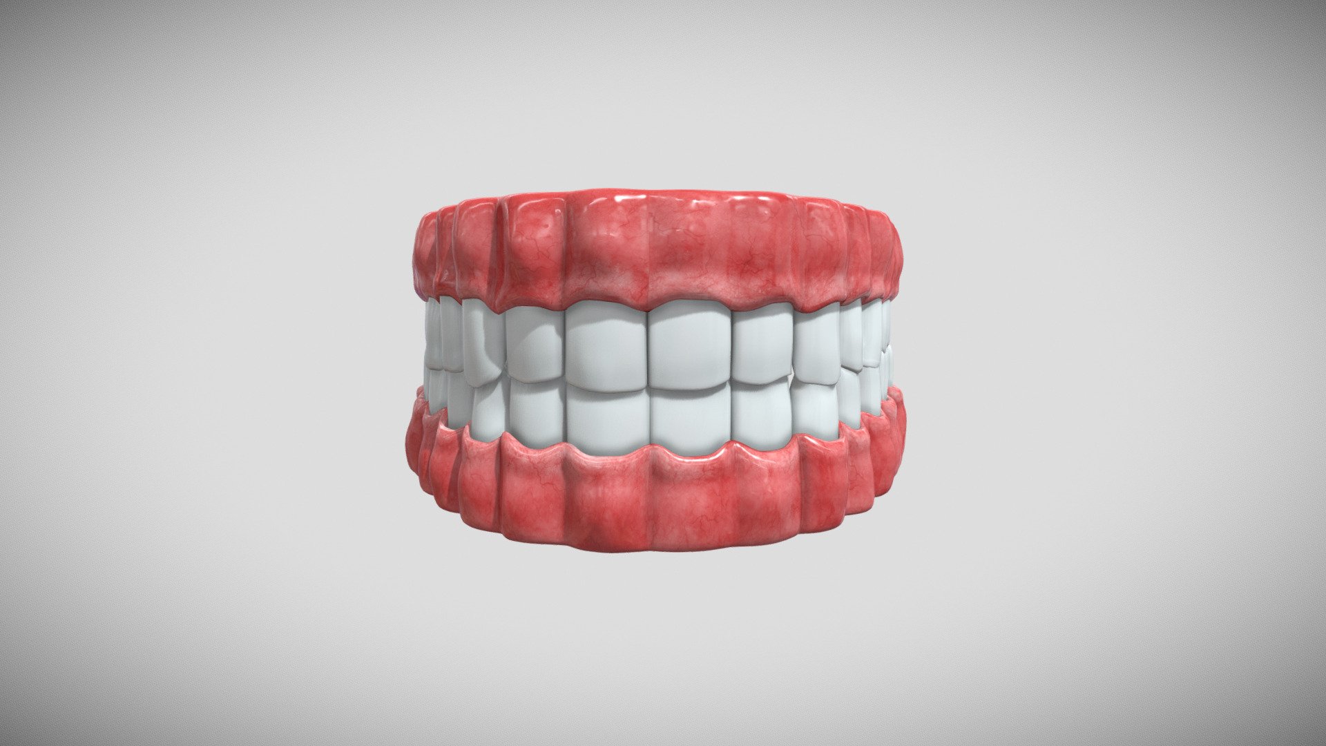 Denture - 3D model by luisitonium [27b19e5] - Sketchfab