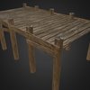 Wooden Bridge Deep - Download Free 3D model by Alex Gimson (@alexgimson ...