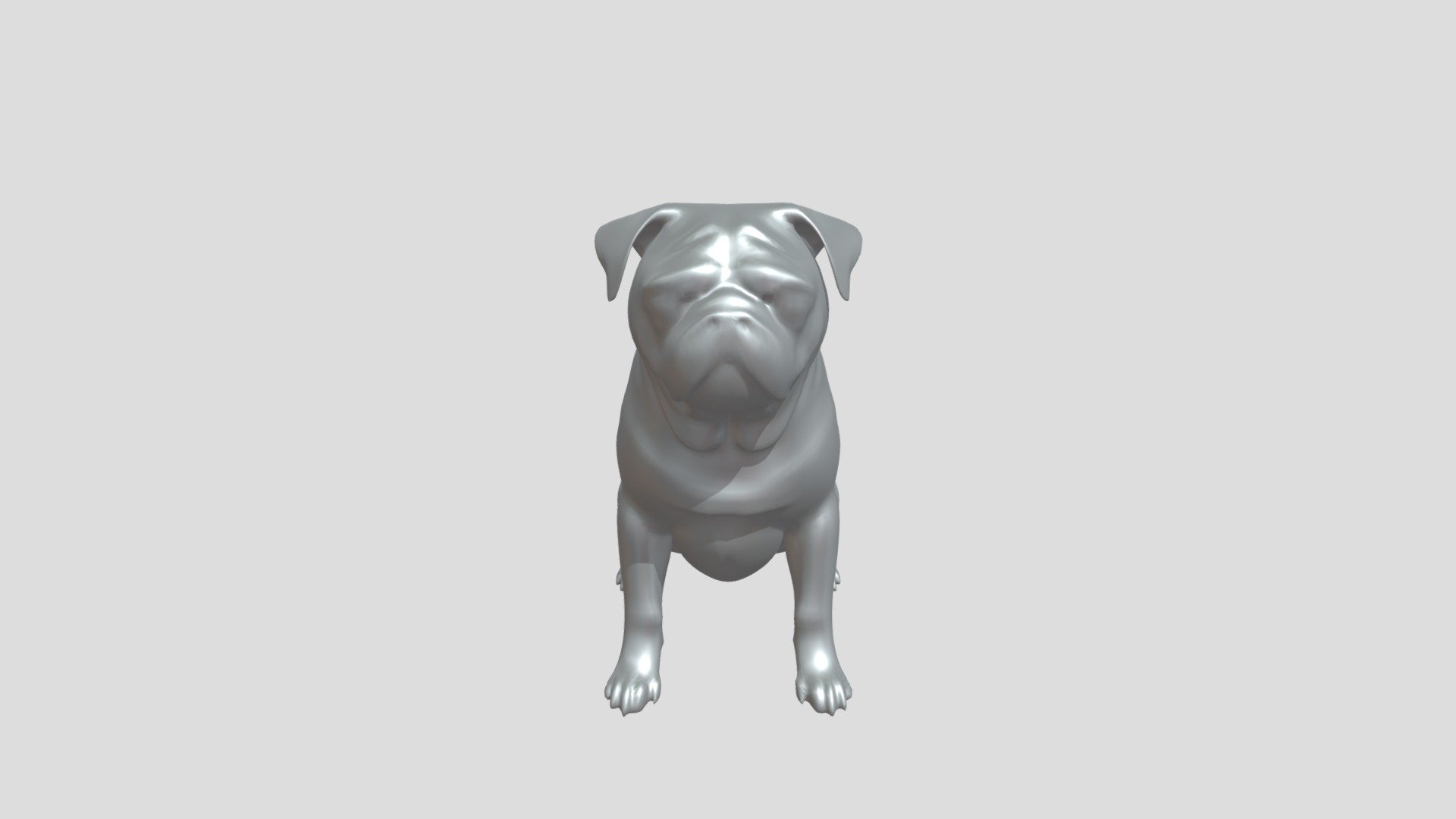 realistic pug dog - 3D model by pcjuninho [27b2401] - Sketchfab