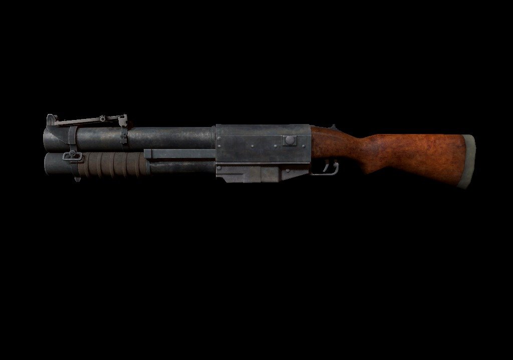 China Puff 40mm Grenade Launcher - 3D model by Overkill Software ...