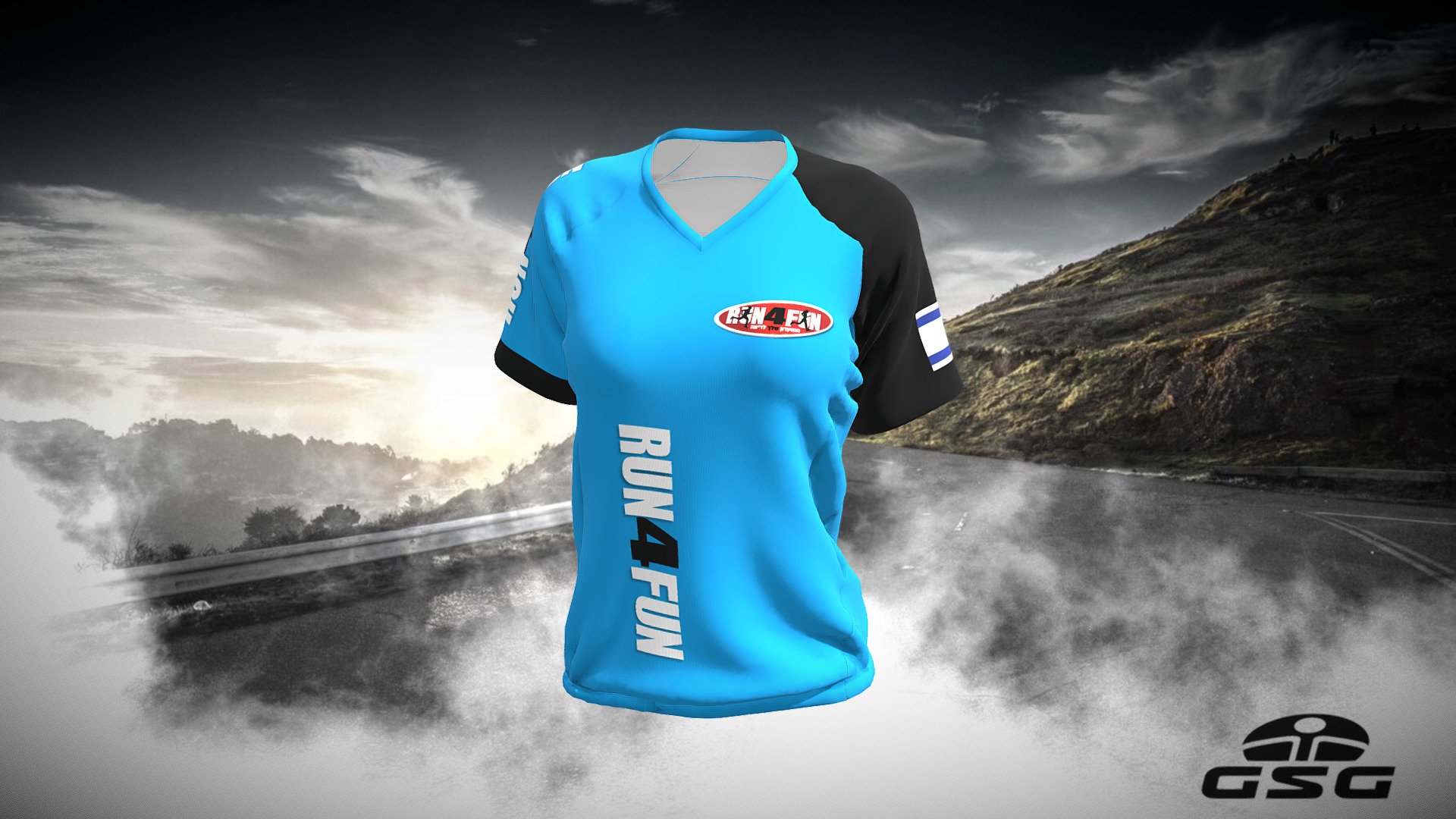 03459 - RUN4FUN 2021 CYAN - 3D model by GIESSEGICUSTOM [27b29ca ...