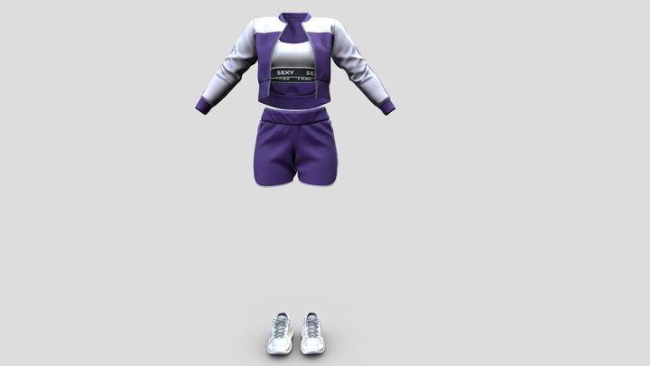 Tracksuit 3D models - Sketchfab