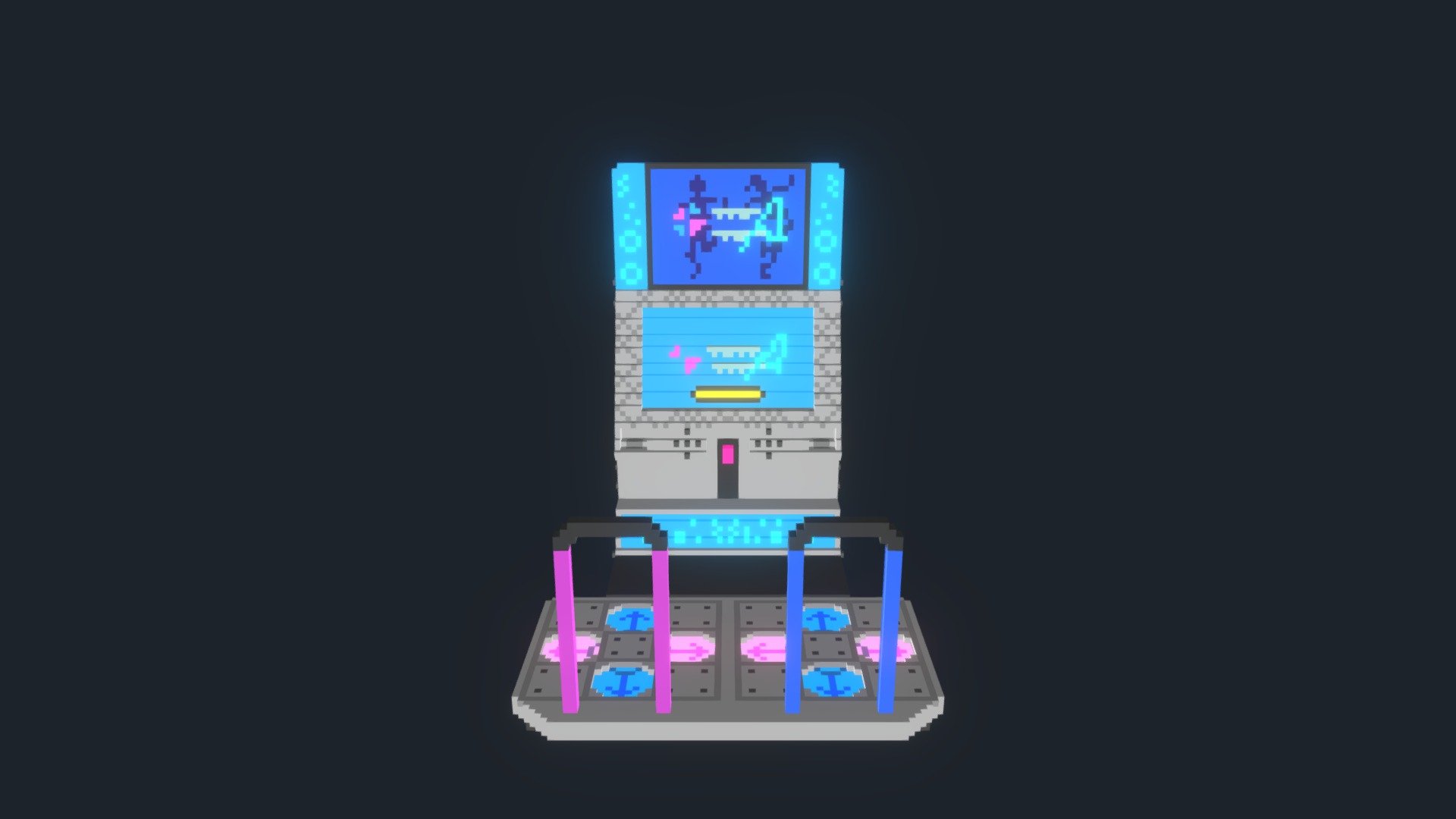 Dance Machine - 3D model by kbpllc [27b3358] - Sketchfab