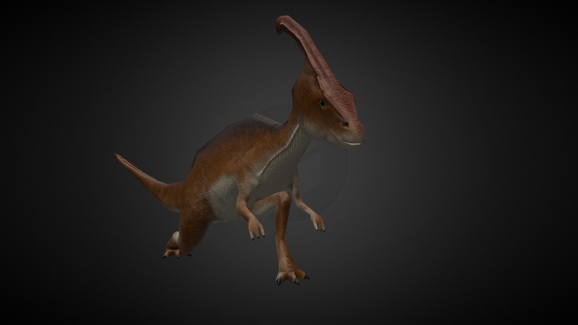 Parasaur - 3D model by LvlApp [27b456a] - Sketchfab