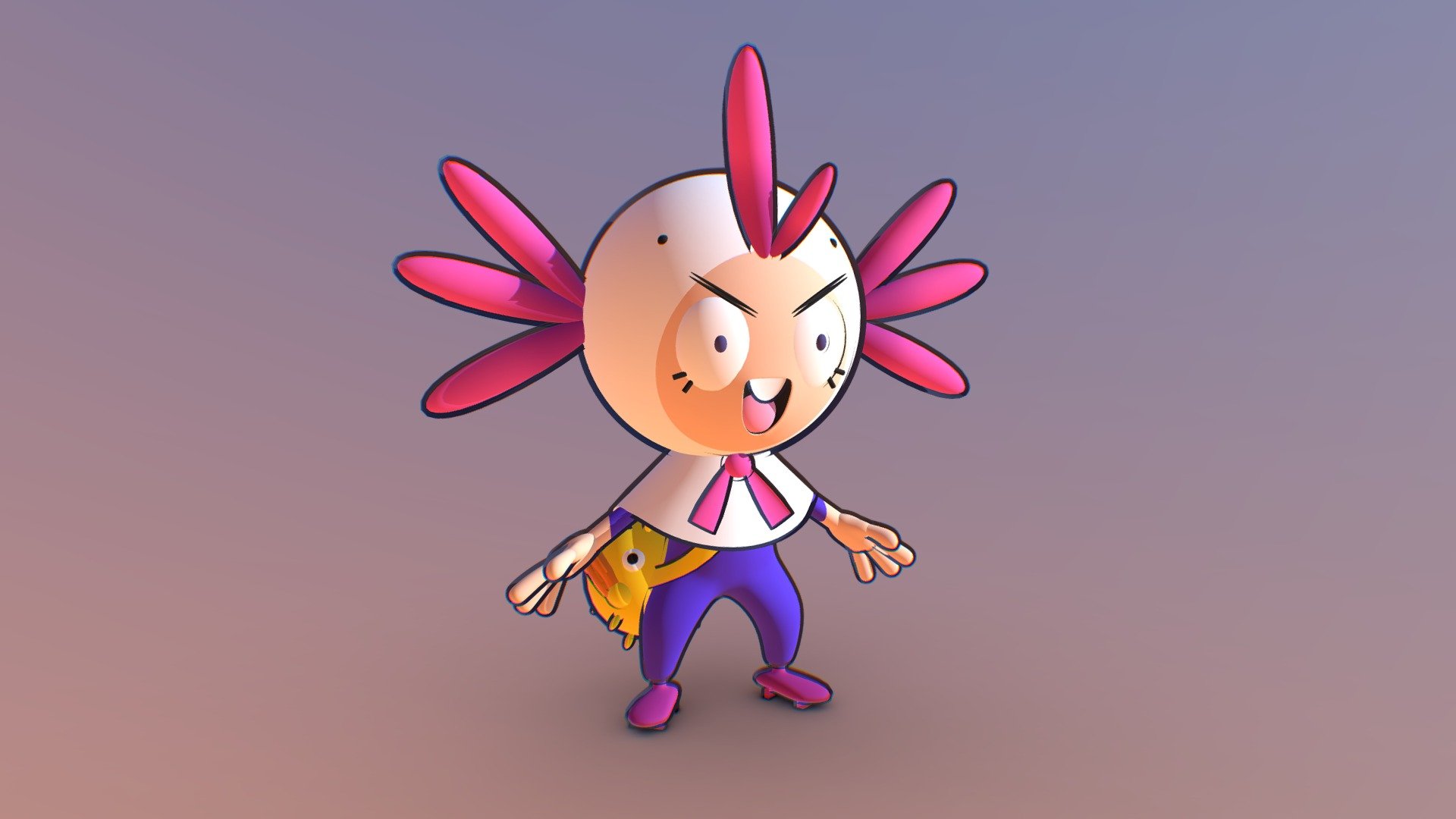 Amby character design - 3D model by Gigisy [27b4936] - Sketchfab