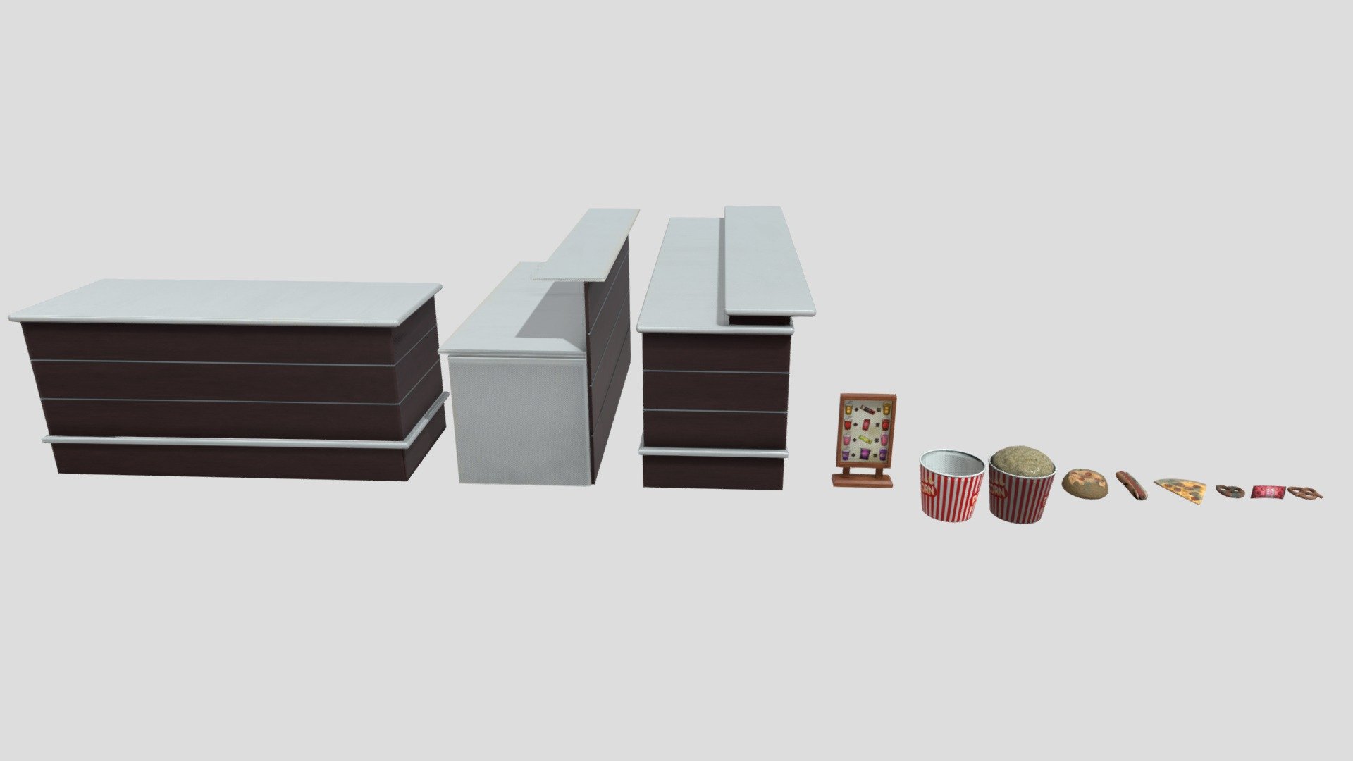 Fnaf Hw 2 Theater Props - Download Free 3D model by skylajade69 ...