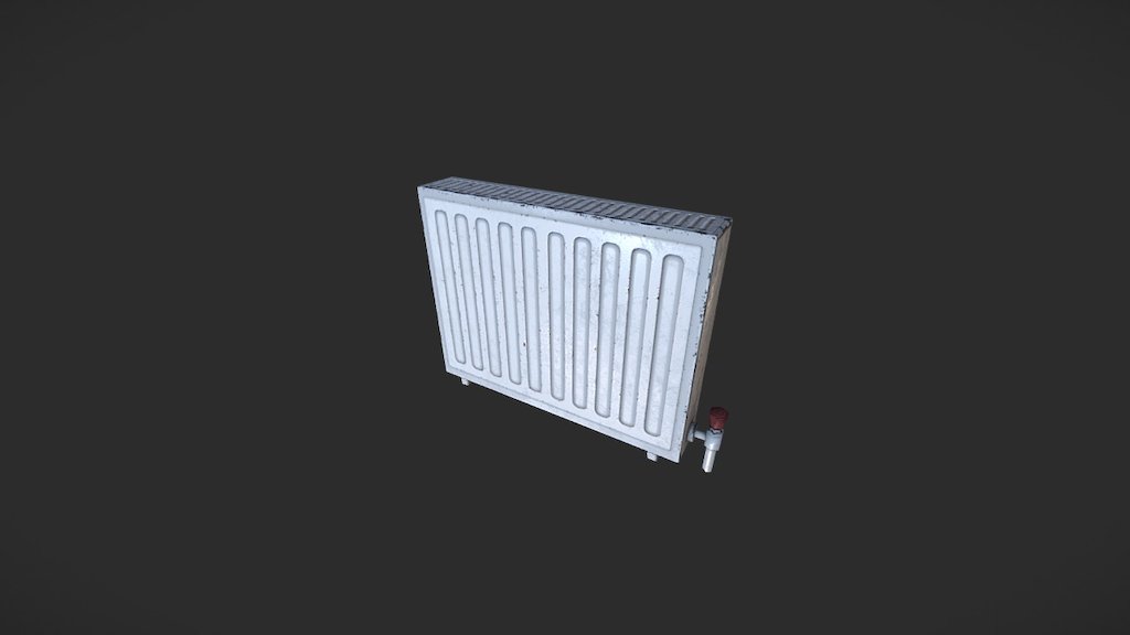 Radiator V2 pbr - 3D model by Salex [27b6e59] - Sketchfab