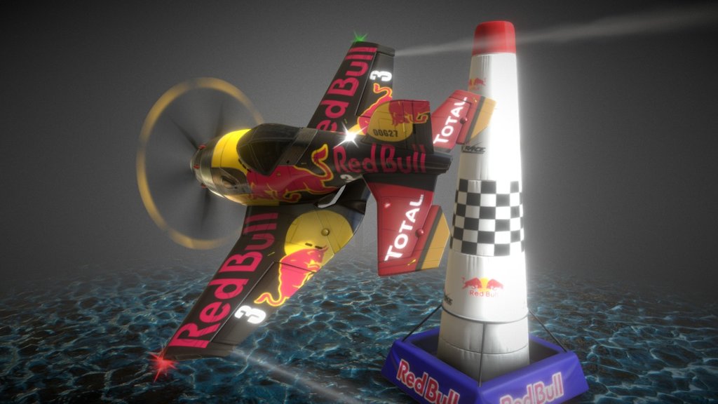 PeppeAir matte RedBull livery ...Veer - 3D model by giobiancoFB ...