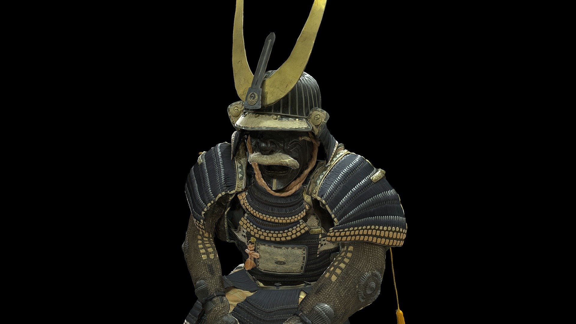 Armour of Edo period - Japan, 18th century - 3D model by Raiz (@RaizVR ...