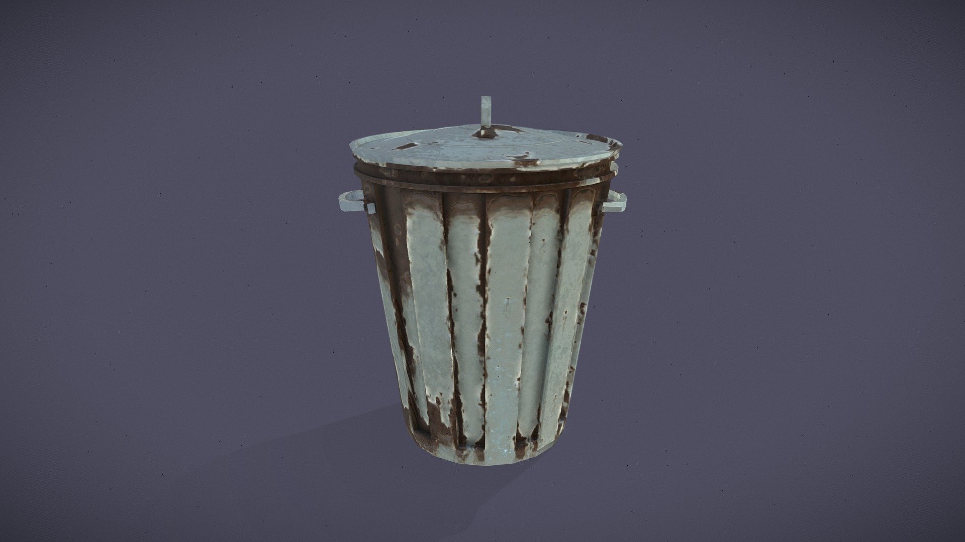 Game Production Class: Trash Can Asset - 3D model by TyiasSaintvil ...