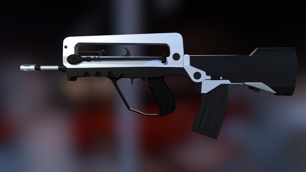 Famas Carbon - 3D model by sir [27b7cca] - Sketchfab