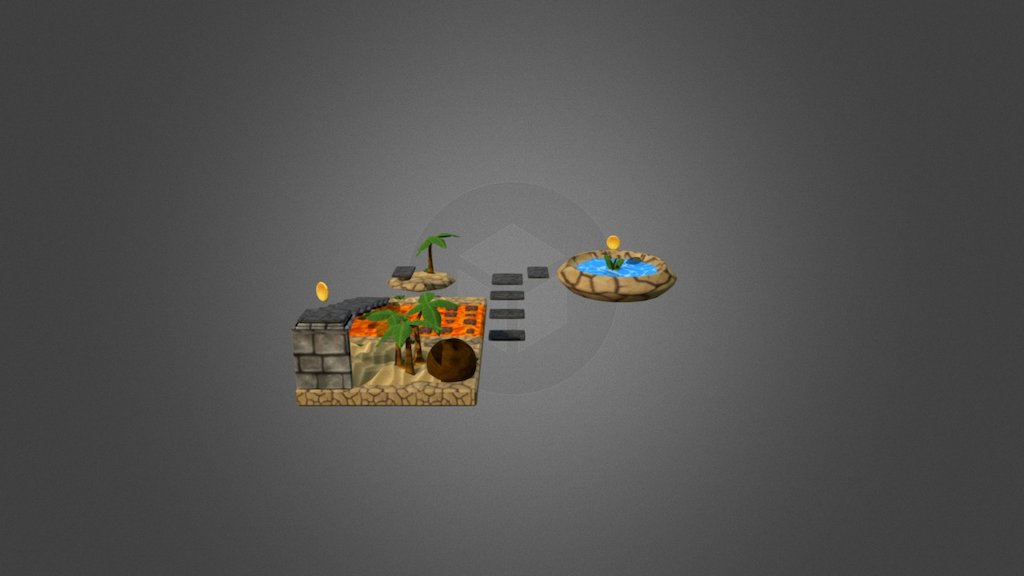 3D Mini World "Coco Island" - 3D model by Aleizqher [27b8350] - Sketchfab
