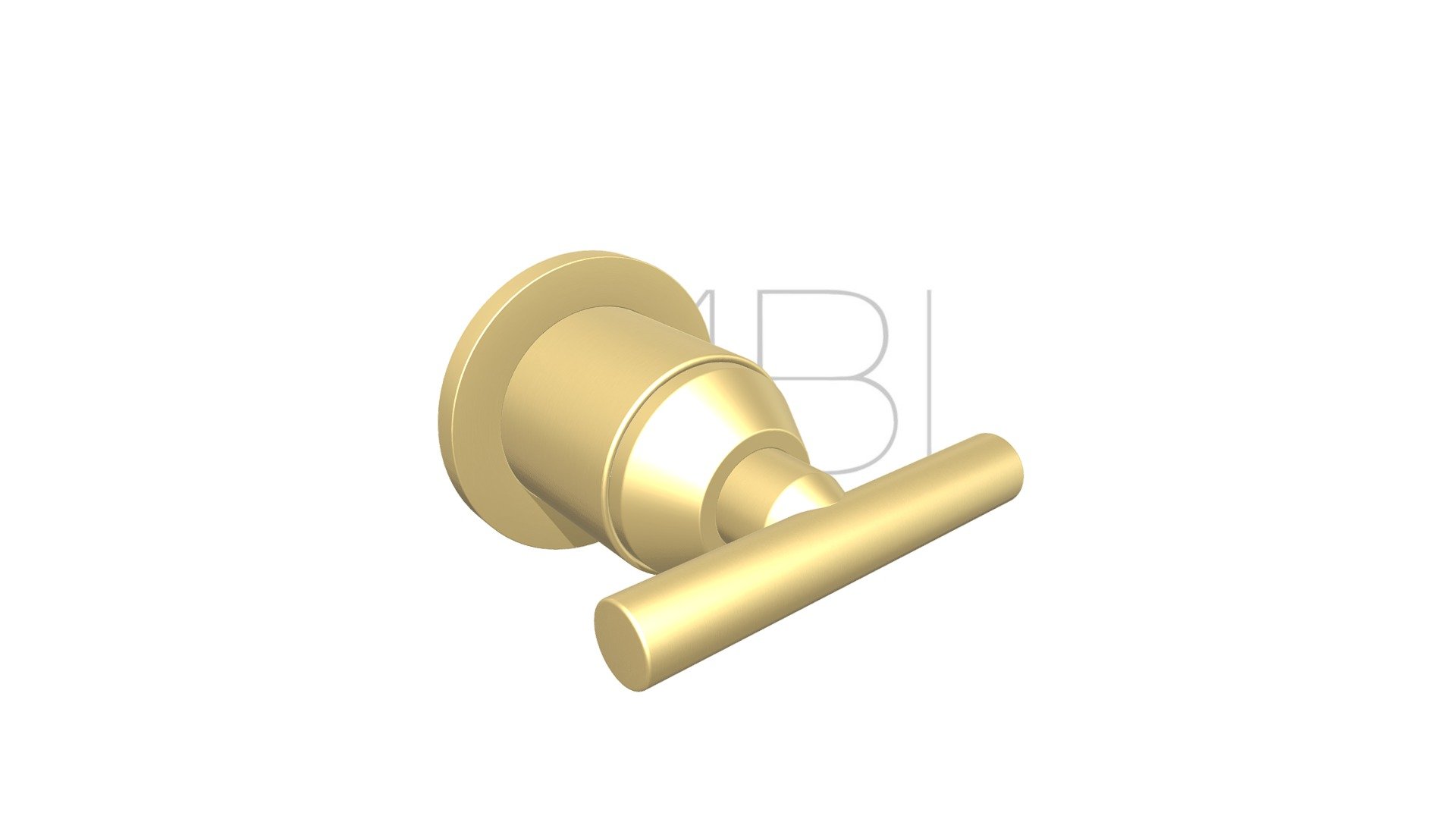 handle v1 brass - 3D model by ABIINTERIORS (@ramufarrell) [27b8732 ...
