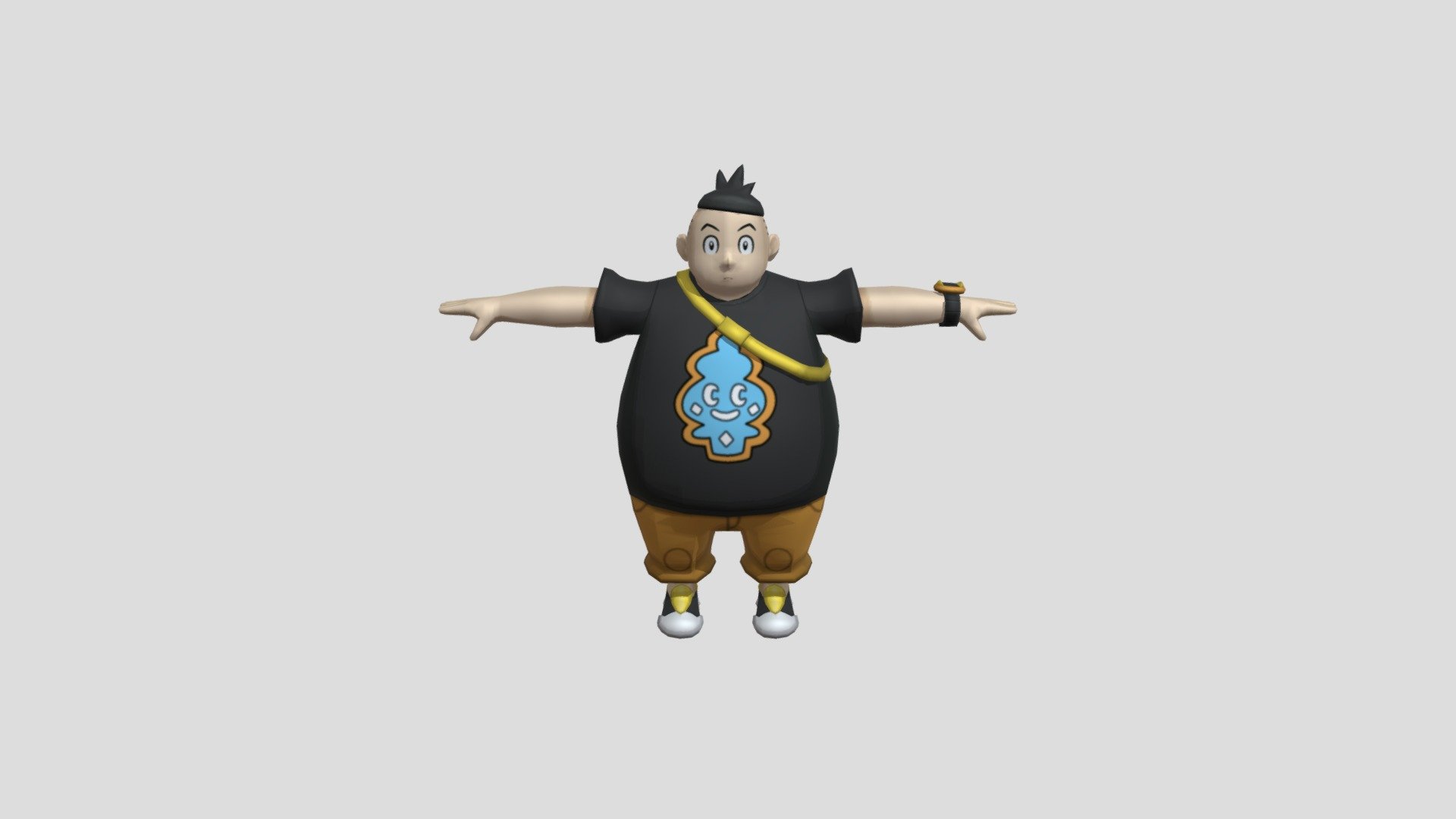 Pokemon trainer Tierno - Download Free 3D model by JackTheOhio ...
