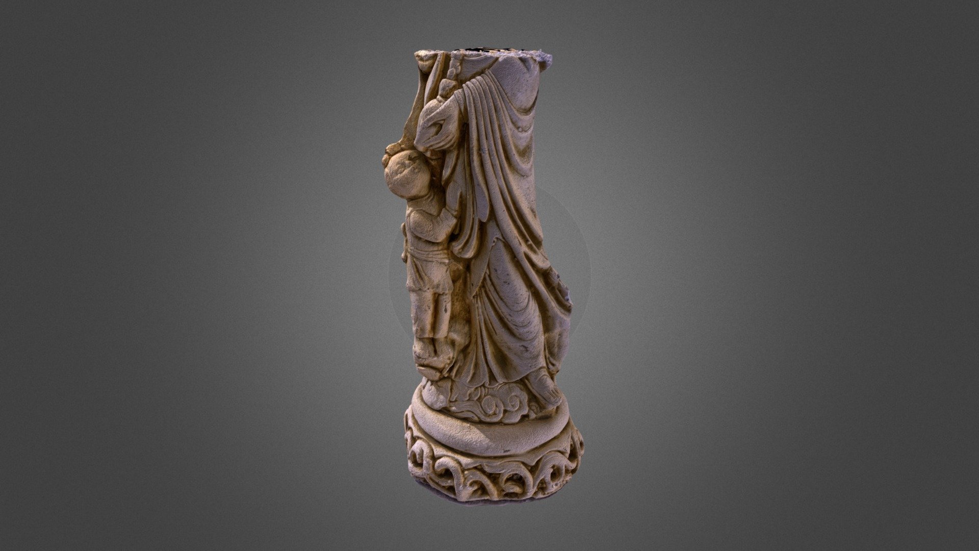 Chinese Statue - body - 3D model by SRP-Photo [27b9f43] - Sketchfab