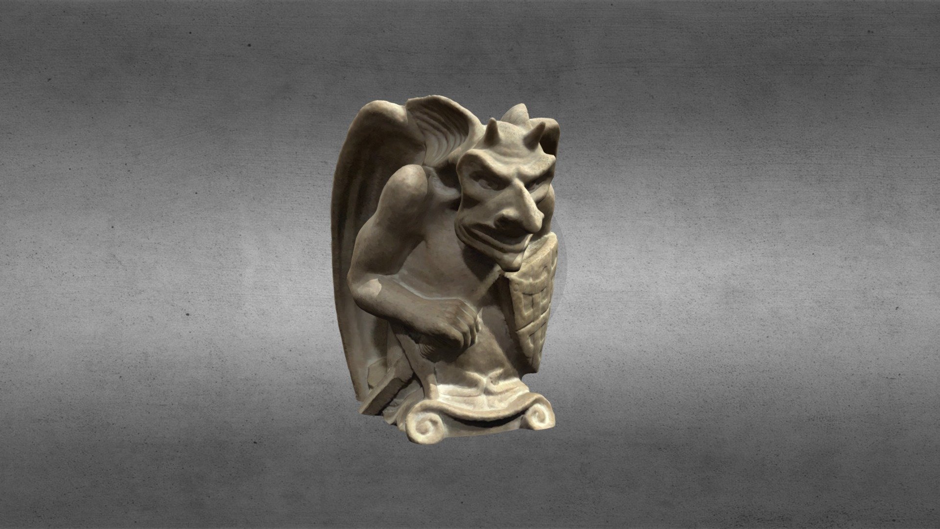 gargoyle_sketchfab - 3D model by mermaidone [27bad90] - Sketchfab