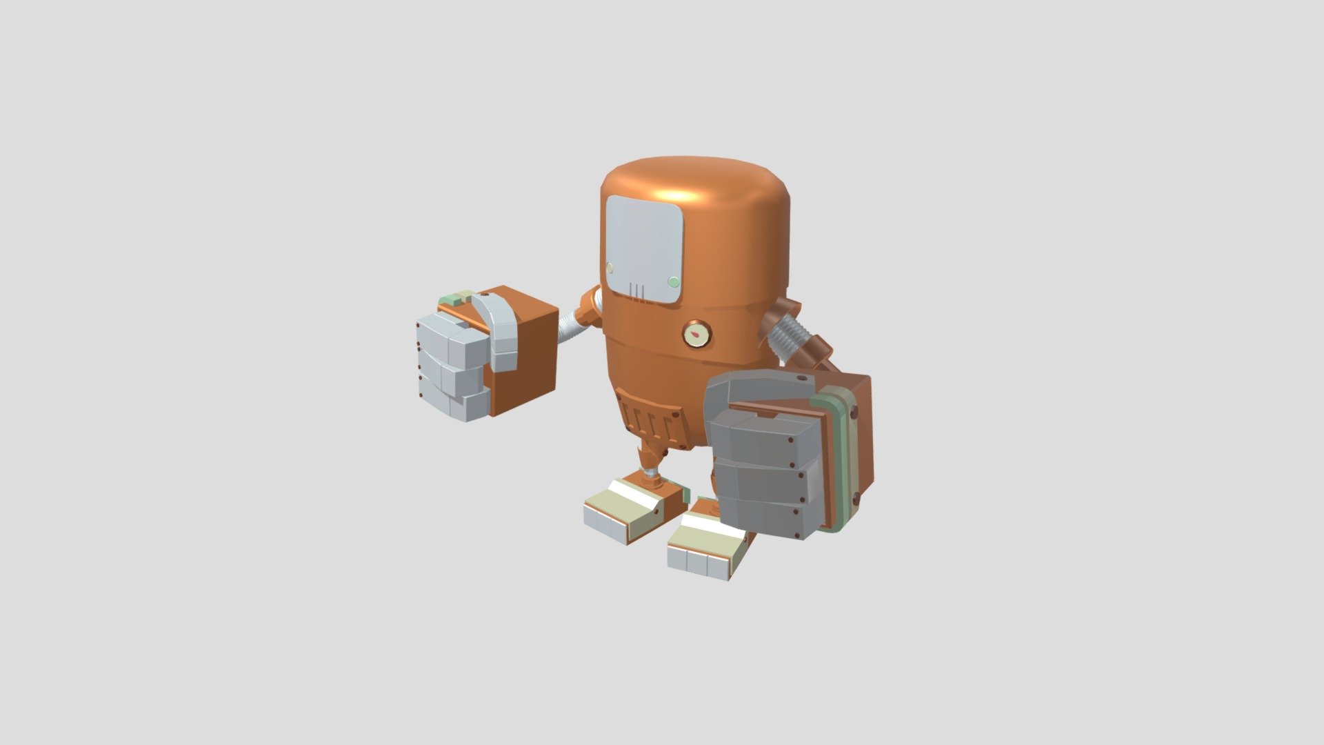 Robot model - 3D model by 4shorecmi [27bb4b0] - Sketchfab