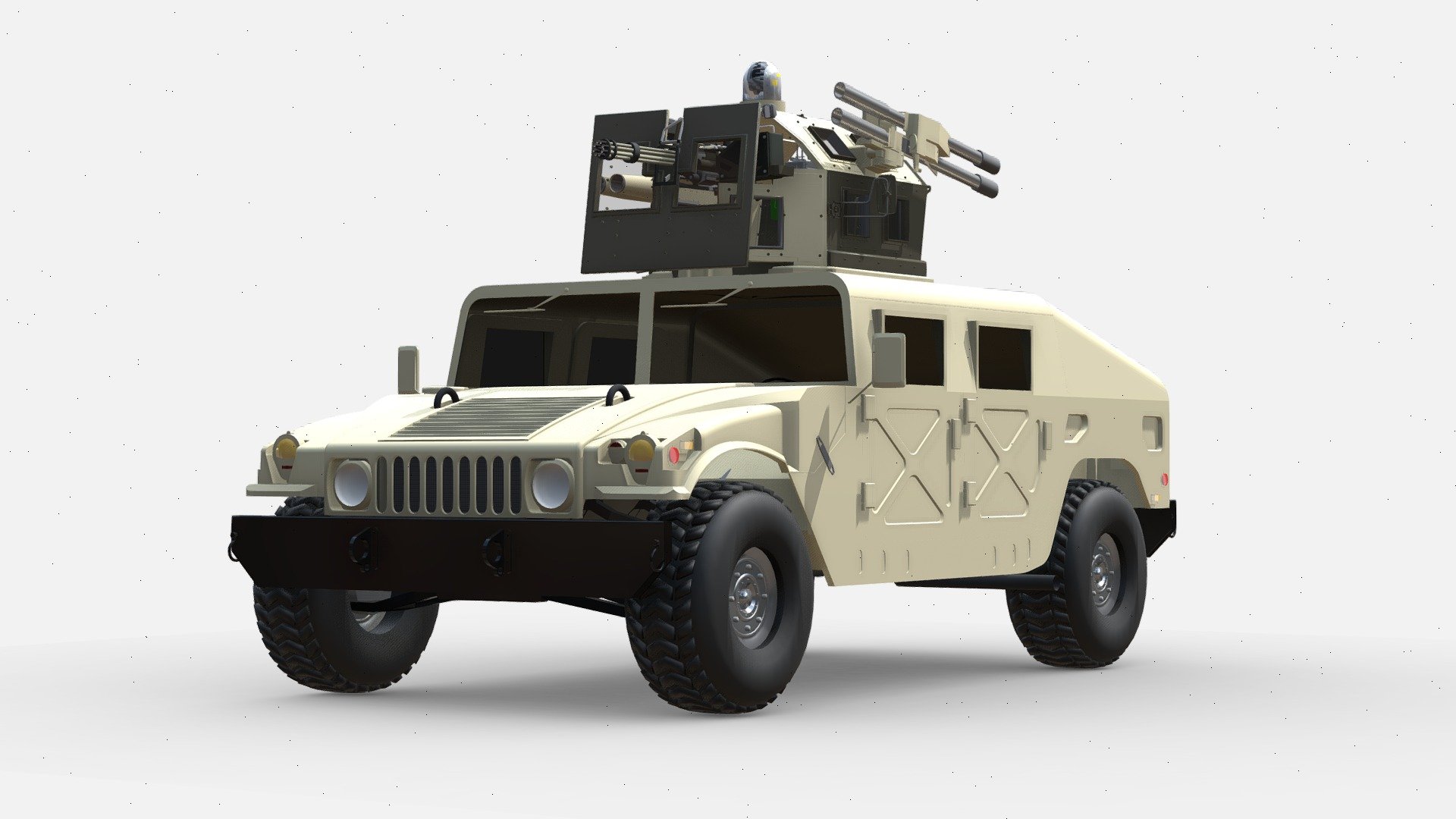 3d Model HUMMER V5 - Buy Royalty Free 3D model by zizian [27bc631 ...