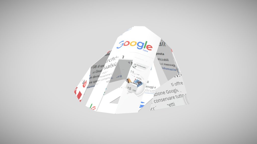 Sculture da viaggio 2.0 - Google - 3D model by DanieleDiDonato [27bcb76 ...
