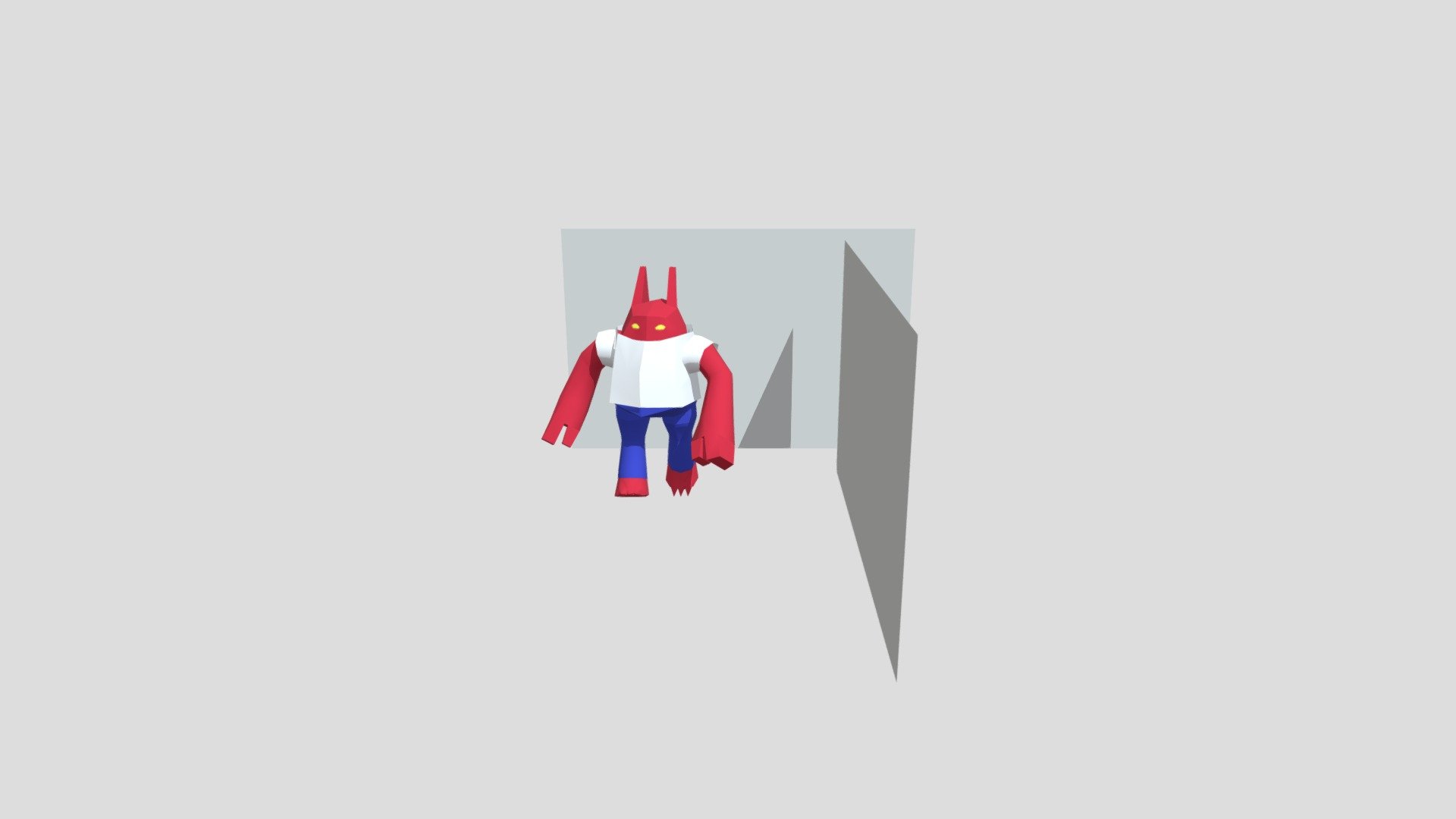 Chara 2 Walk 1 - Download Free 3D model by rainingstar1999 [27bf059 ...