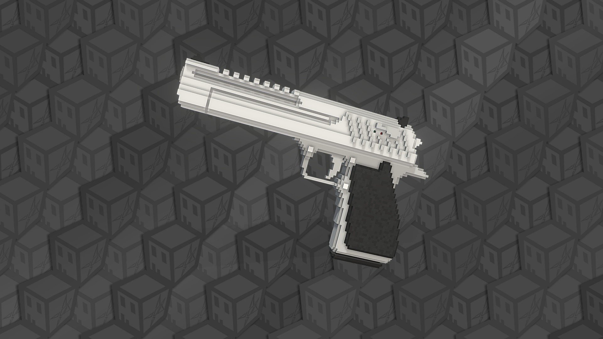 deagle - 64bits - 3D model by zachrywilsn | nullblox (@zachrywilsn ...